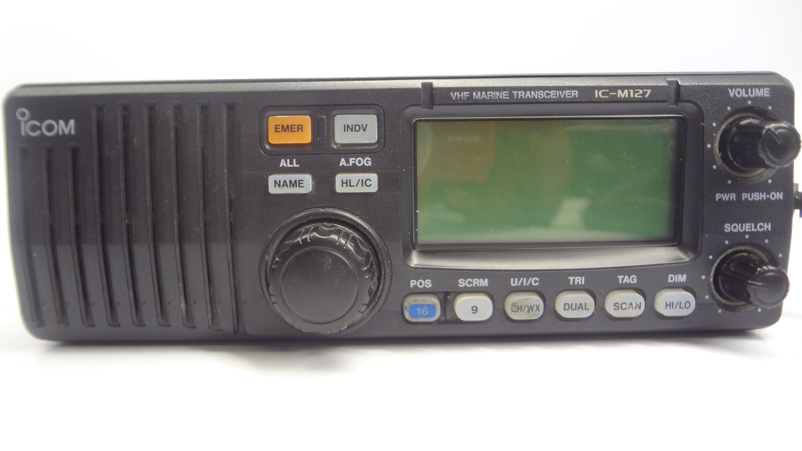 Icom IC-M127 Marine VHF/FM Radio Transceiver Unit w/ Hand Mic! - Max Marine Electronics