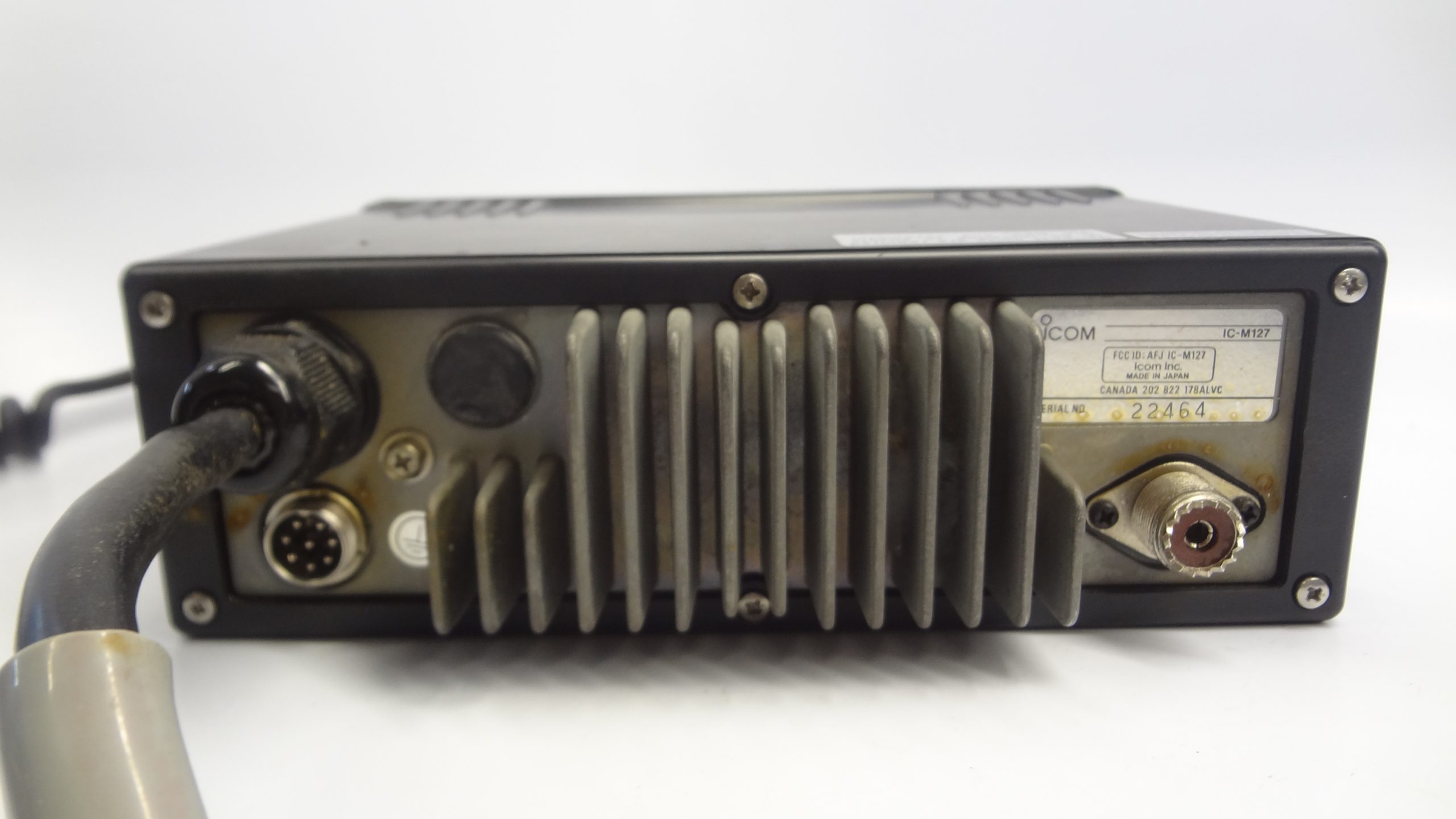 Icom IC-M127 Marine VHF/FM Radio Transceiver Unit w/ Hand Mic* - Max ...