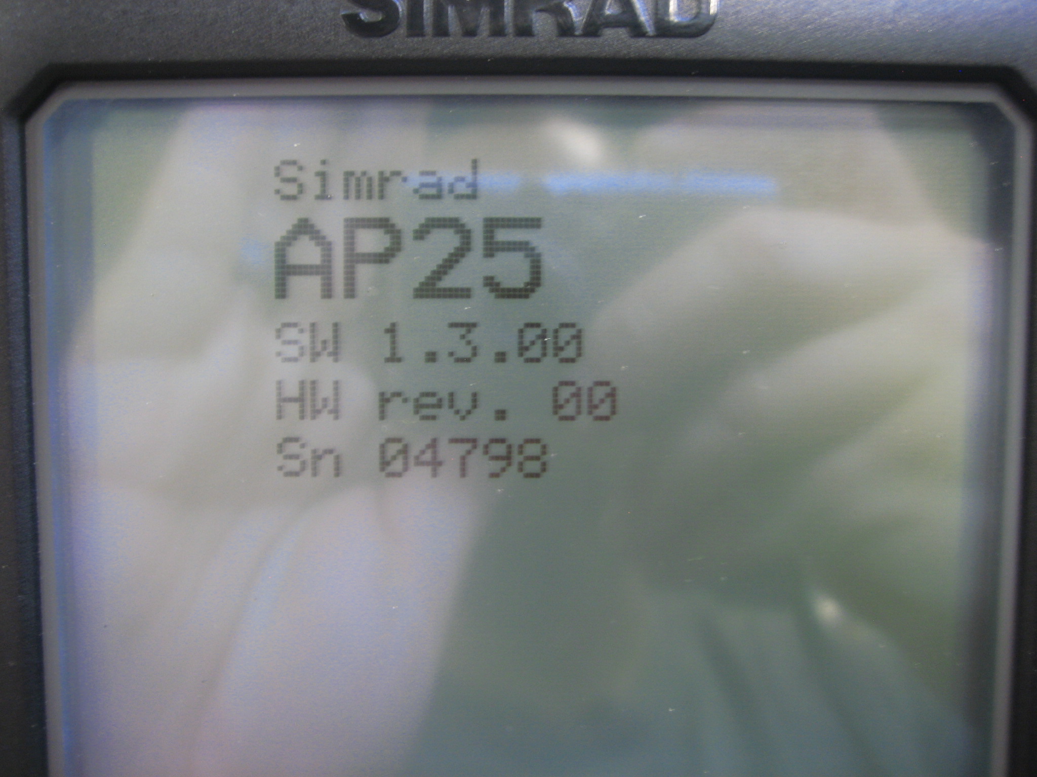 Simrad-AP25 Autopilot Control Head//22087811//Great Cond-90 Day Warr ...
