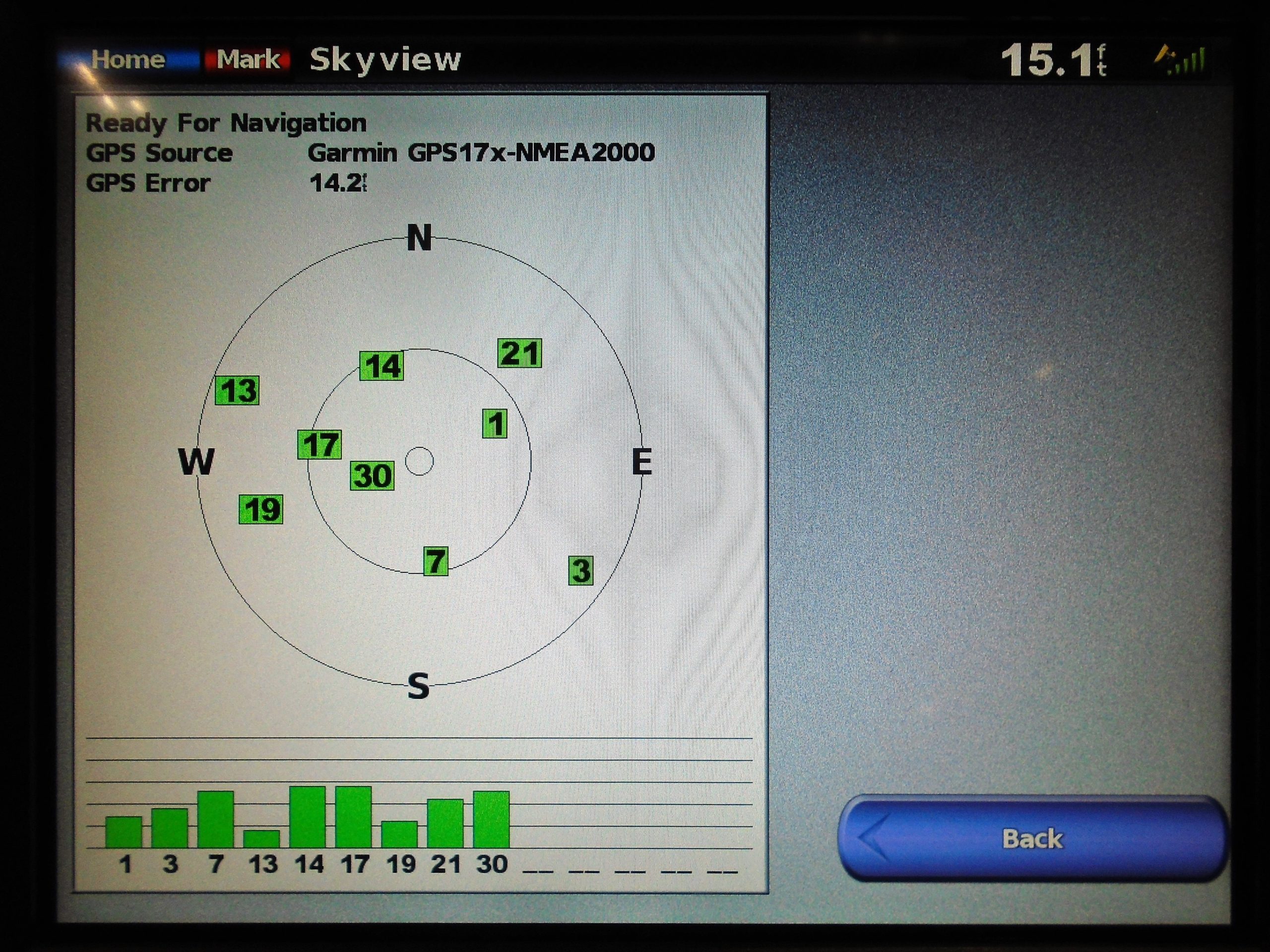 GARMIN GPSmap 7212 MFD W/Sun Cover (90 Day Warranty) MME REFURB-NEW LCD ...