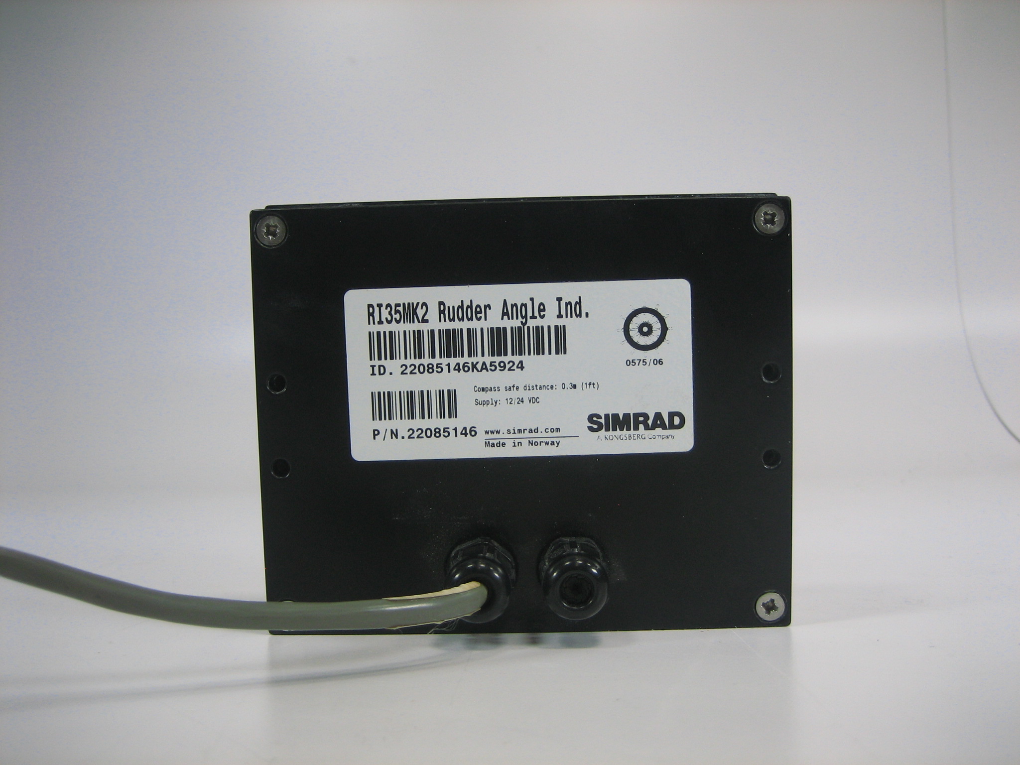 Simrad Robertson - Rudder Indicator RI35 MK2 - 22085146-Tested/90 Day ...