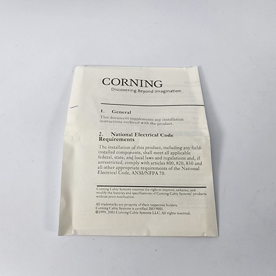 Corning CAC 900-BF2A Telephone Network Interface - New Old Stock - Max ...