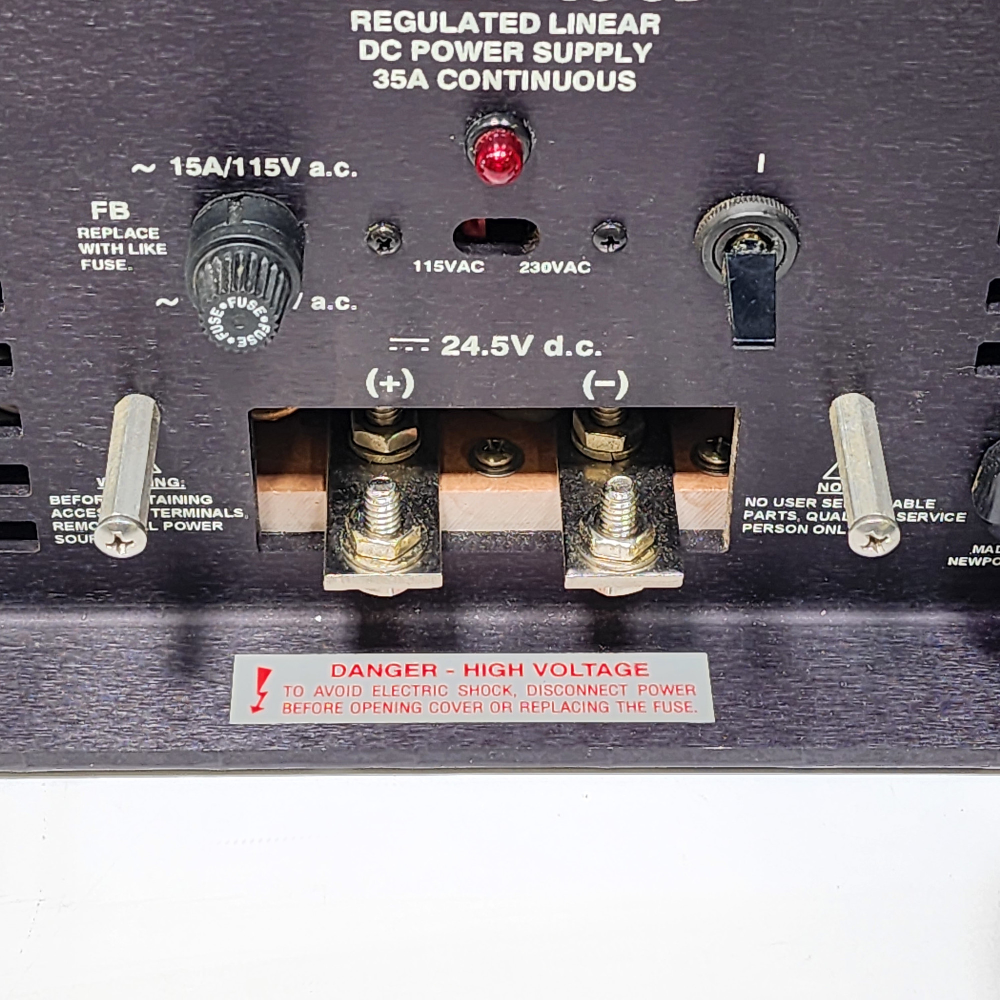 Newmar 115-24-35CD Power Supply 115/230VAC To 24VDC @ 35A Con. - TESTED ...