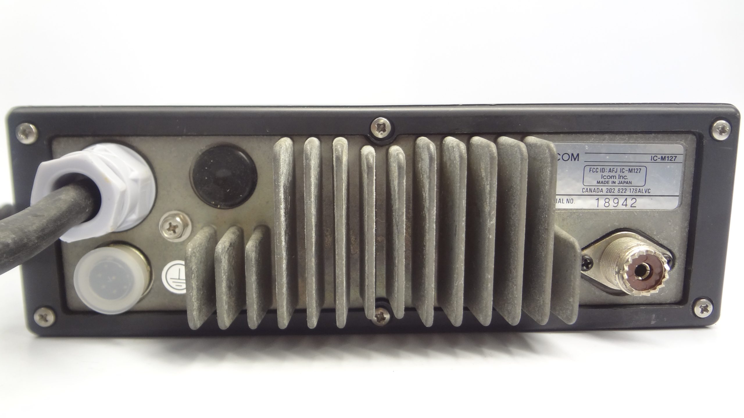 Icom IC-M127 Marine VHF/FM Radio Transceiver Unit w/ Hand Mic** - Max ...