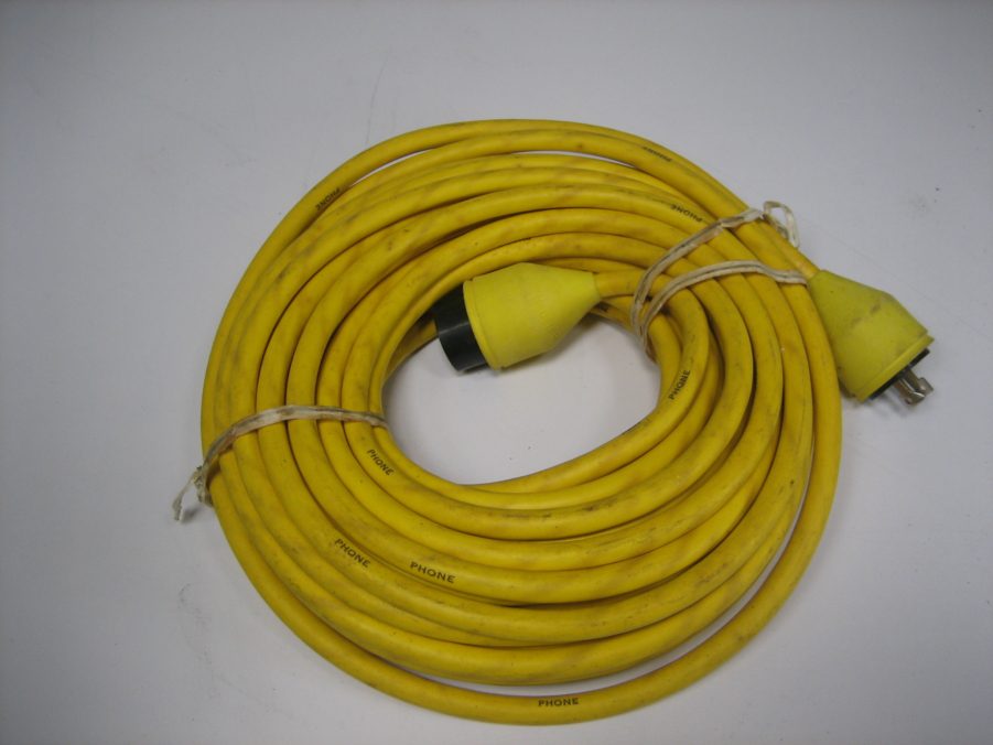 Hubbell PH6599 Marine RV Phone Shore Cordset Cable Wire Cord *NEW BLEM ...