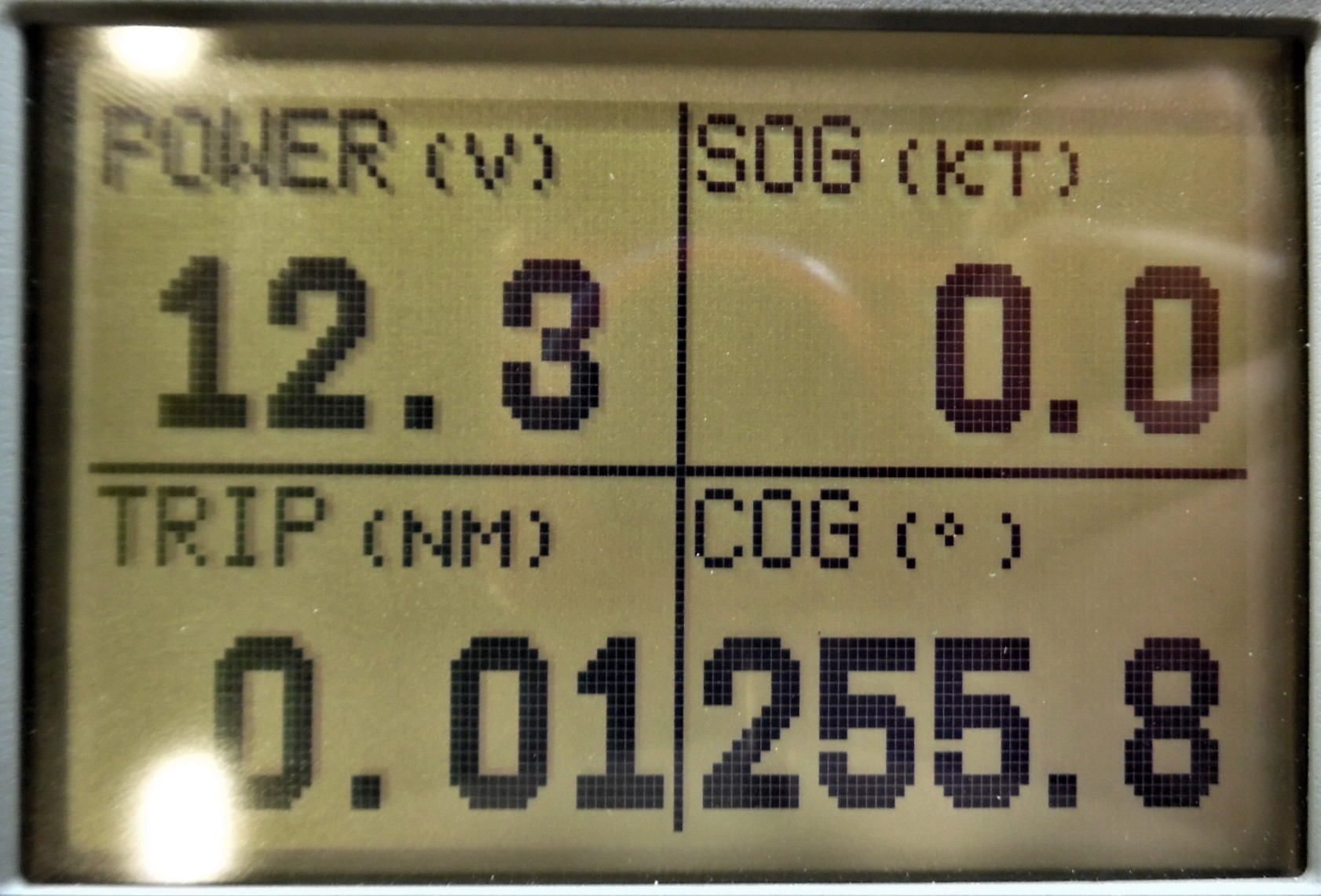 Furuno GP-37 DGPS GPS WAAS 3.5" LCD Navigator Display *FULLY TESTED ...