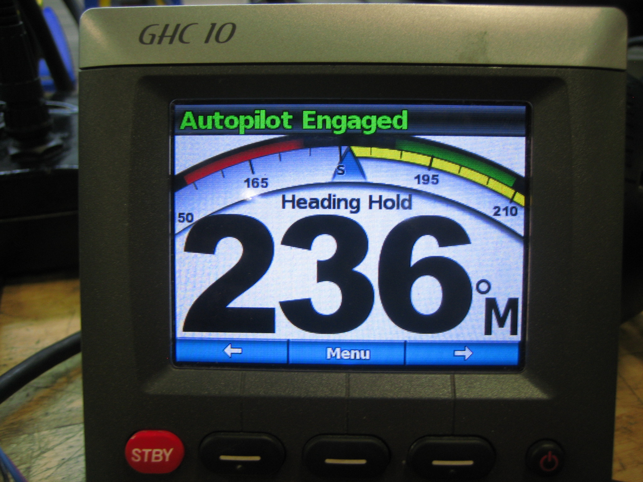 Garmin-Boat Autopilot Compass Ball/GHP 10 CCU/Tested Good Cond-010 ...