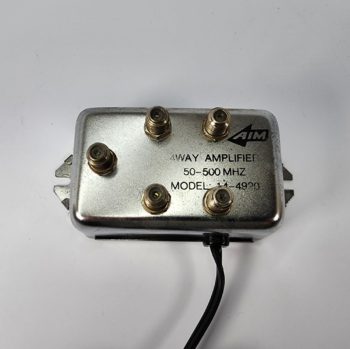 AIM Electronics 4-Way Amplifier 50-500MHz - Model: 14-4920 - Used - Max ...