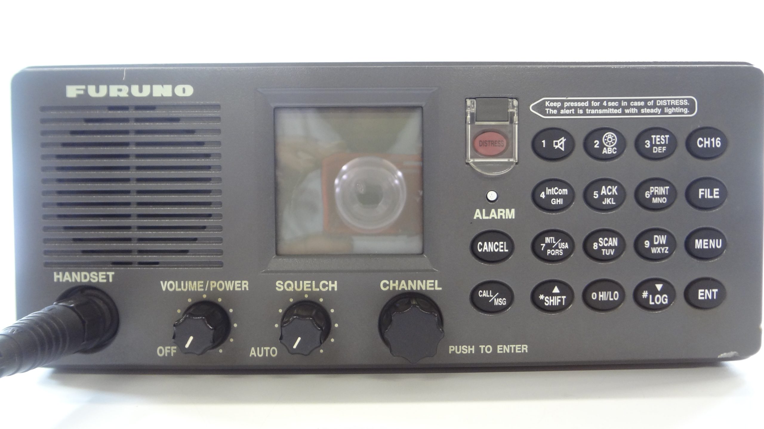 Furuno FM-8800S Marine VHF Radio Telephone Transceiver Unit w/ HS-2003 ...