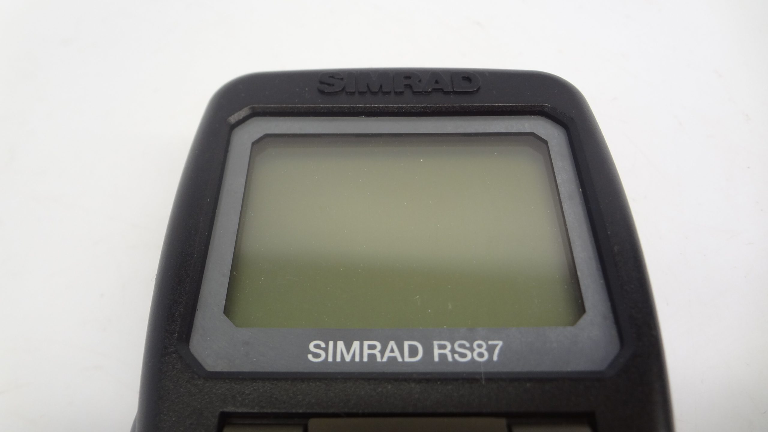SIMRAD RS87 AHS87 Marine VHF Radio Handset Re-Built Cable Tested ...