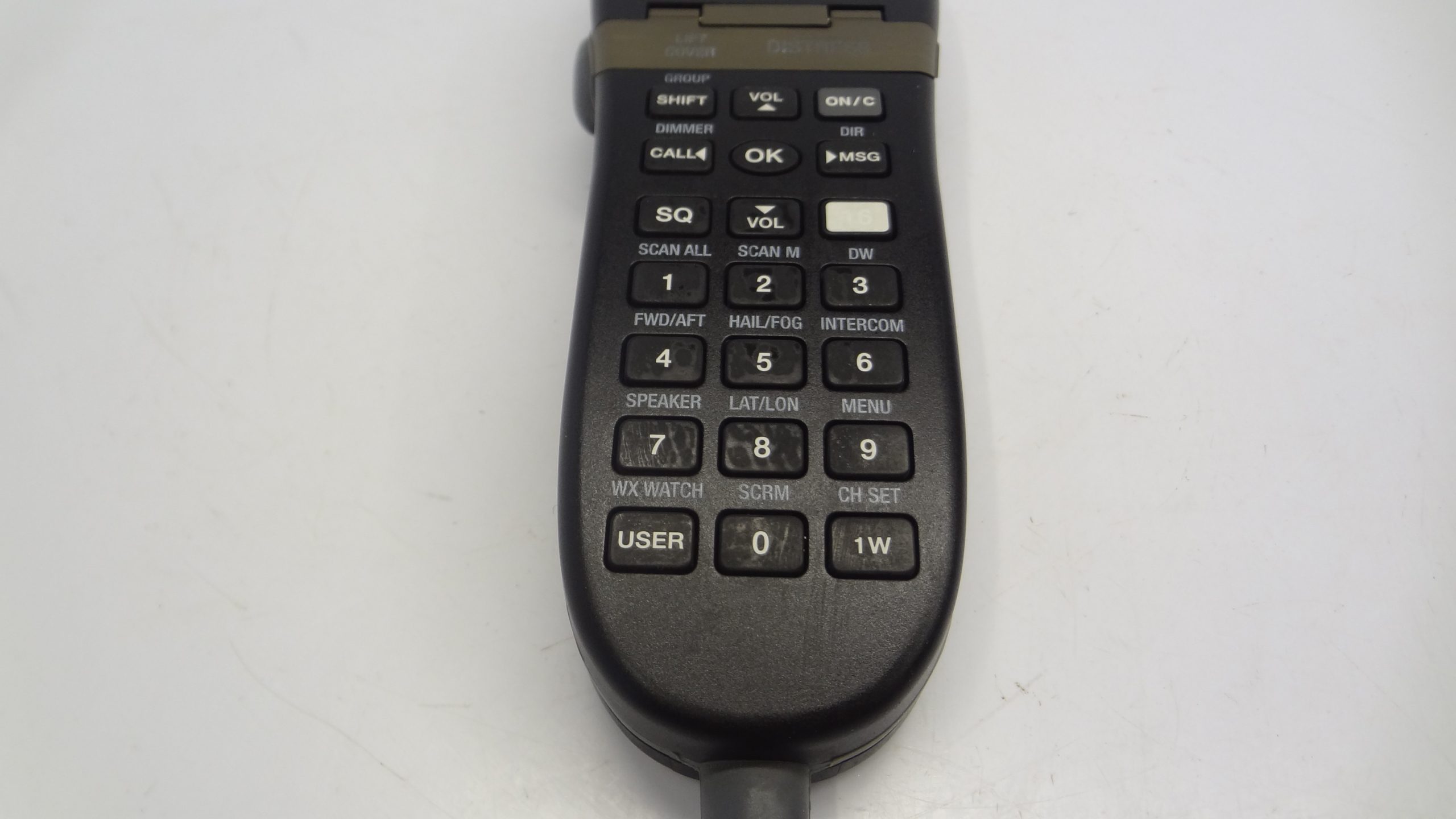 SIMRAD RS87 AHS87 Marine VHF Radio Handset Re-Built Cable Tested ...