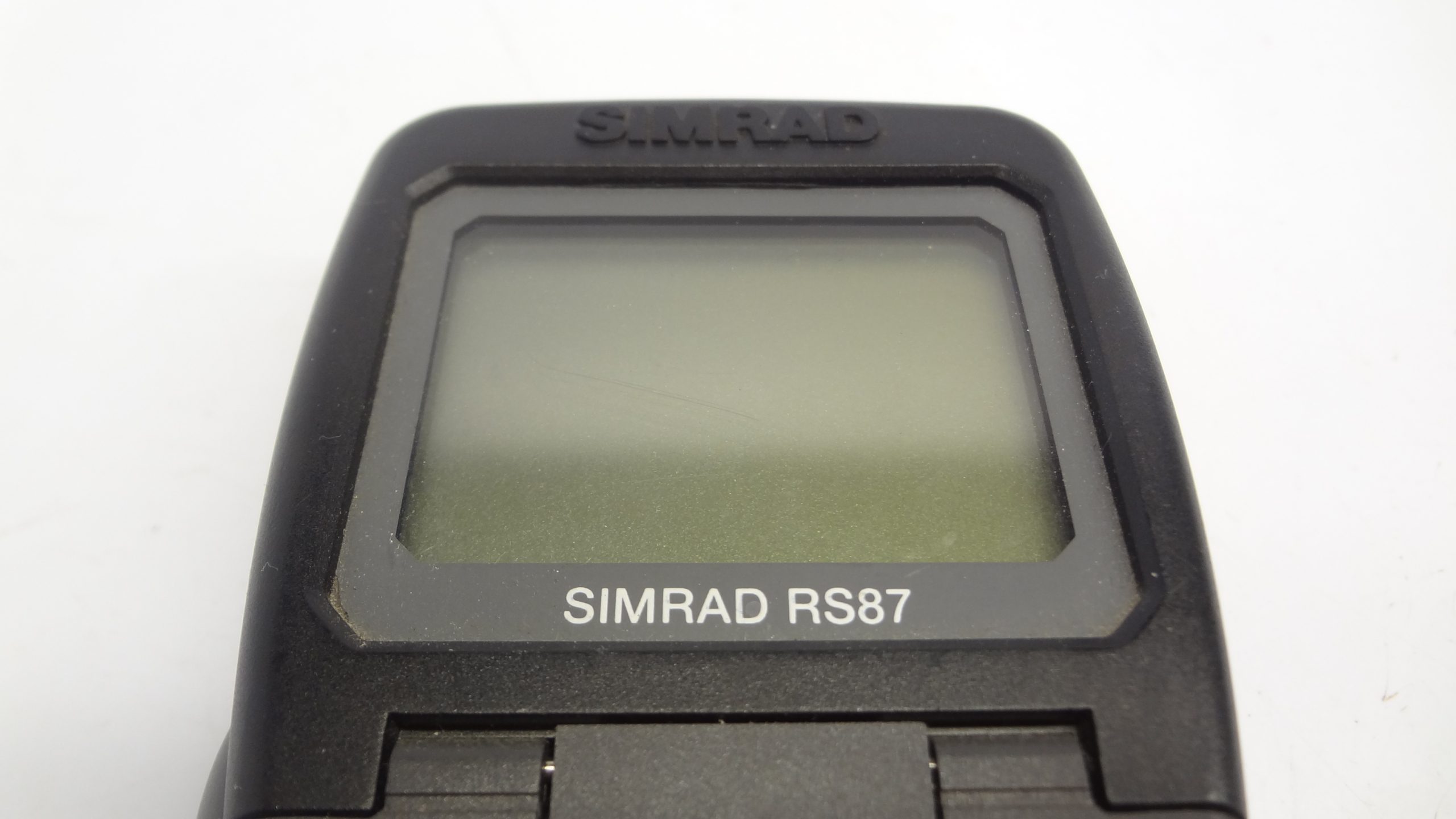 SIMRAD RS87 AHS87 Marine VHF Radio Handset Re-Built Cable Tested ...