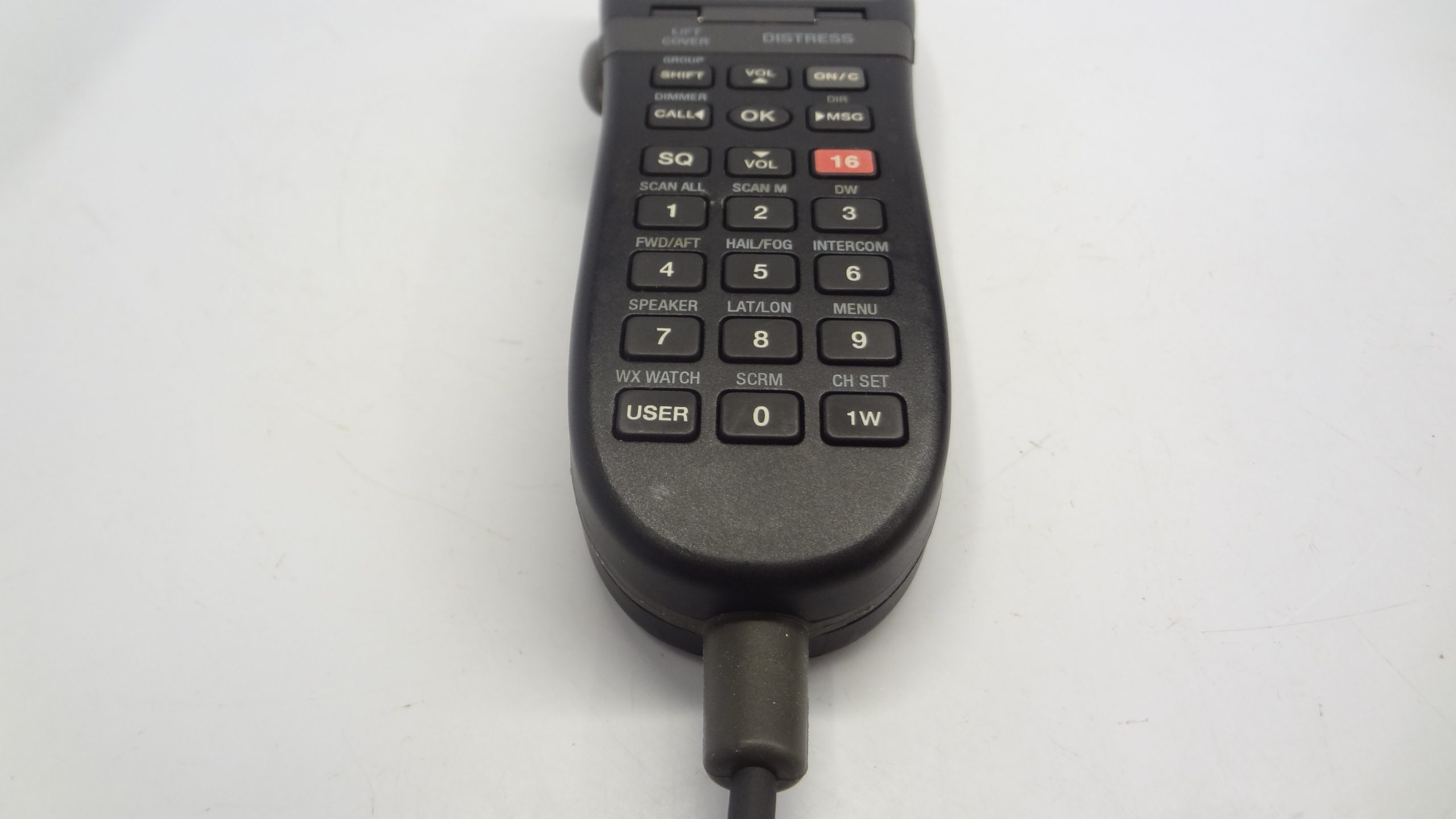 SIMRAD RS87 AHS87 Marine VHF Radio Handset Re-Built Cable Tested ...