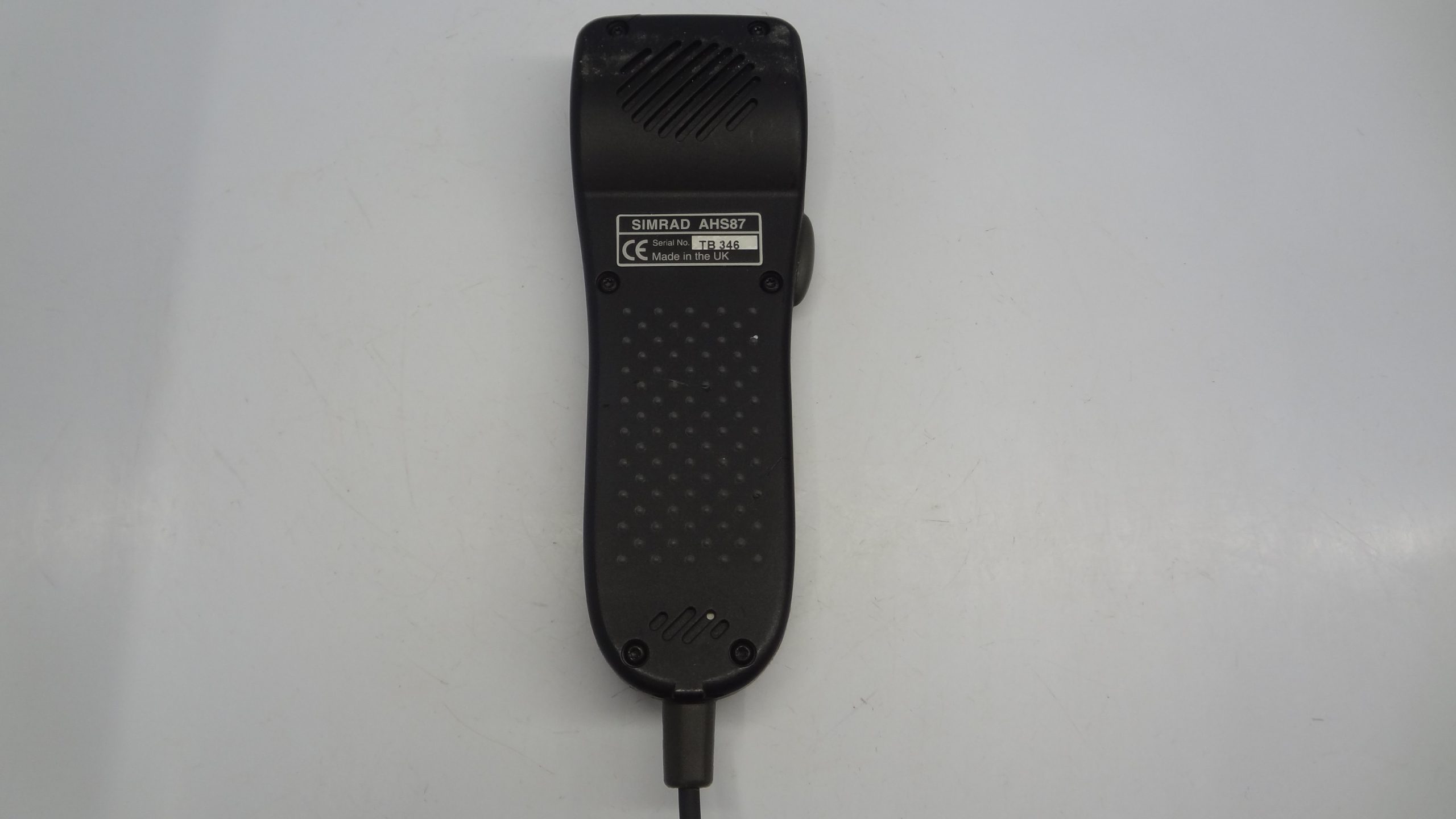SIMRAD RS87 AHS87 Marine VHF Radio Handset Re-Built Cable Tested ...