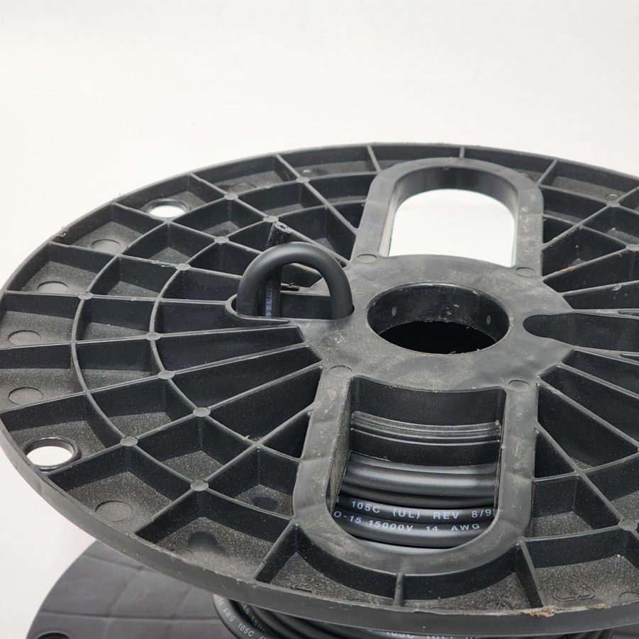 TUF-HIDE GTO-15 Black 14AWG Silicone 15,000V Neon Electrical Wire ...