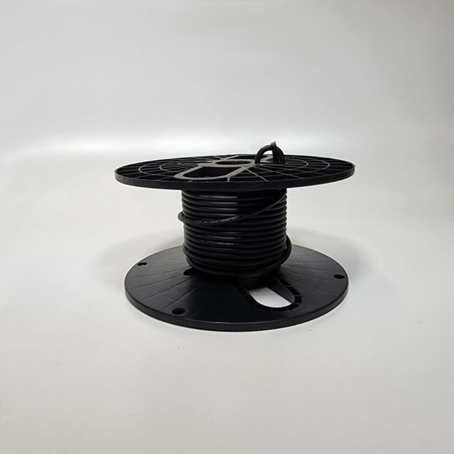 TUF-HIDE GTO-15 Black 14AWG Silicone 15,000V Neon Electrical Wire ...
