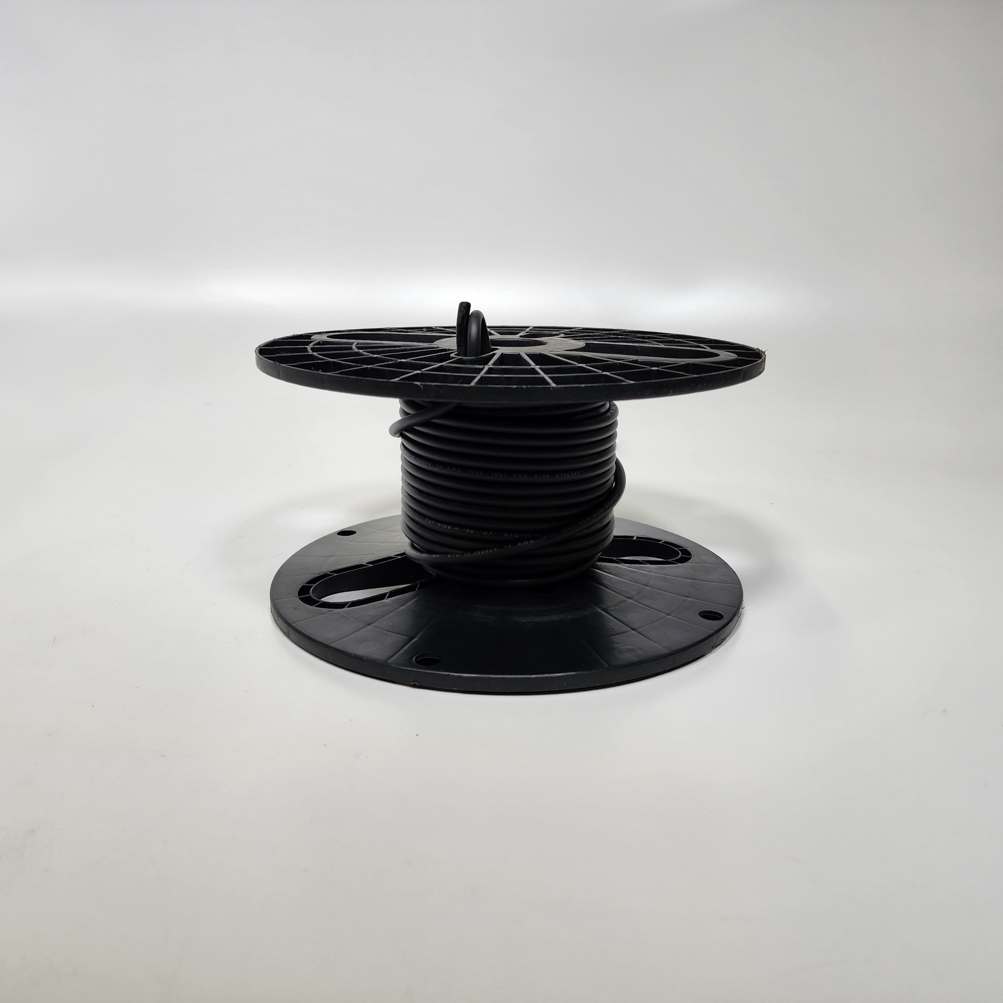 TUF-HIDE GTO-15 Black 14AWG Silicone 15,000V Neon Electrical Wire ...