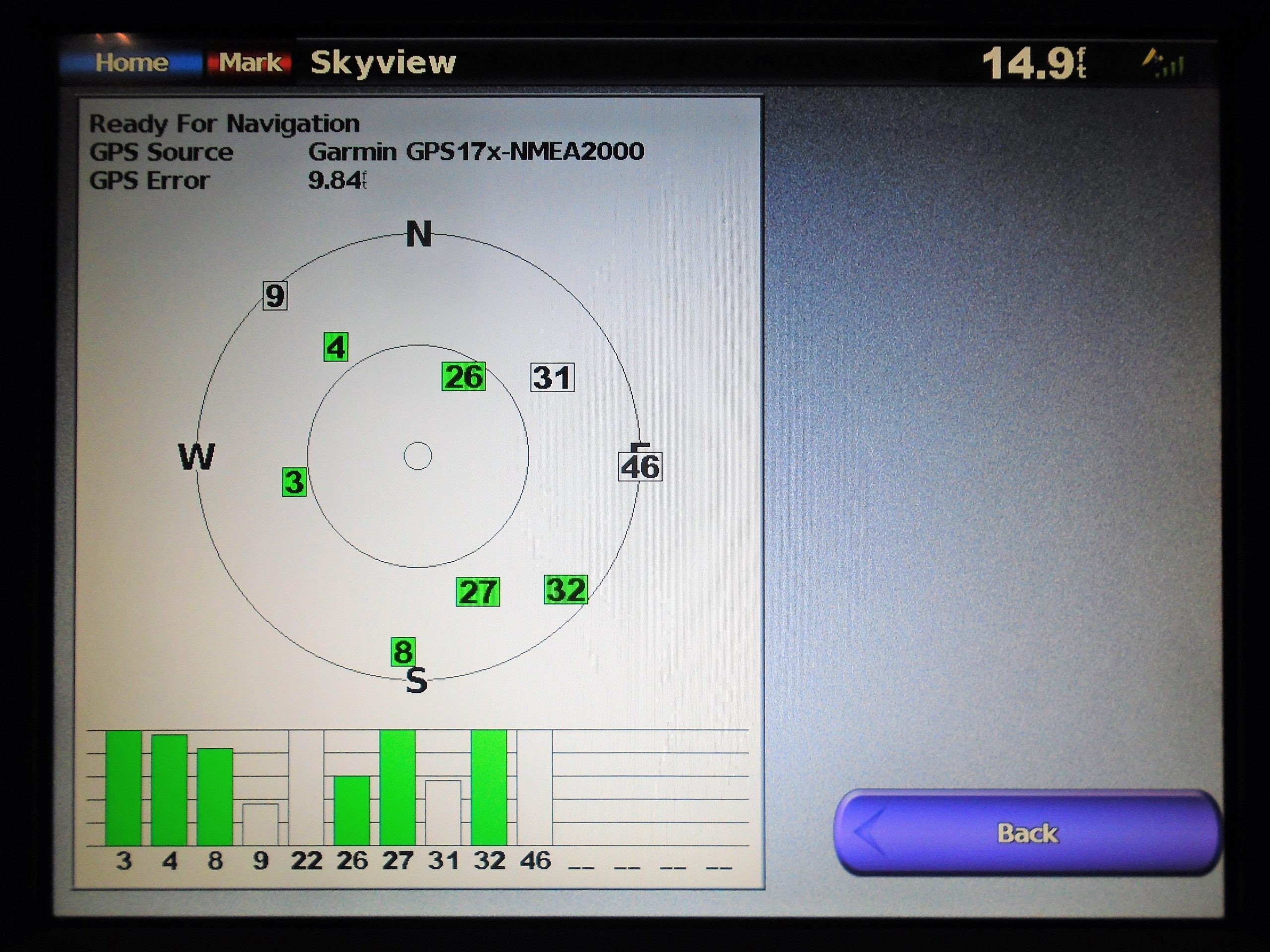 GARMIN GPSmap 5215 Touchscreen Multi-Function W/Suncover MME REFURB ...