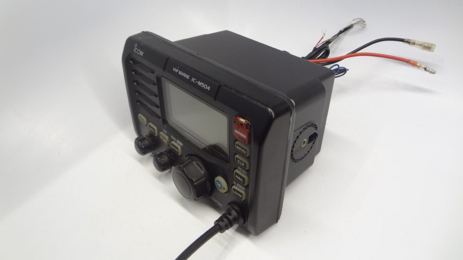 Icom IC-M504 Submersible Marine Fixed Mount VHF Radio Transceiver Unit ...