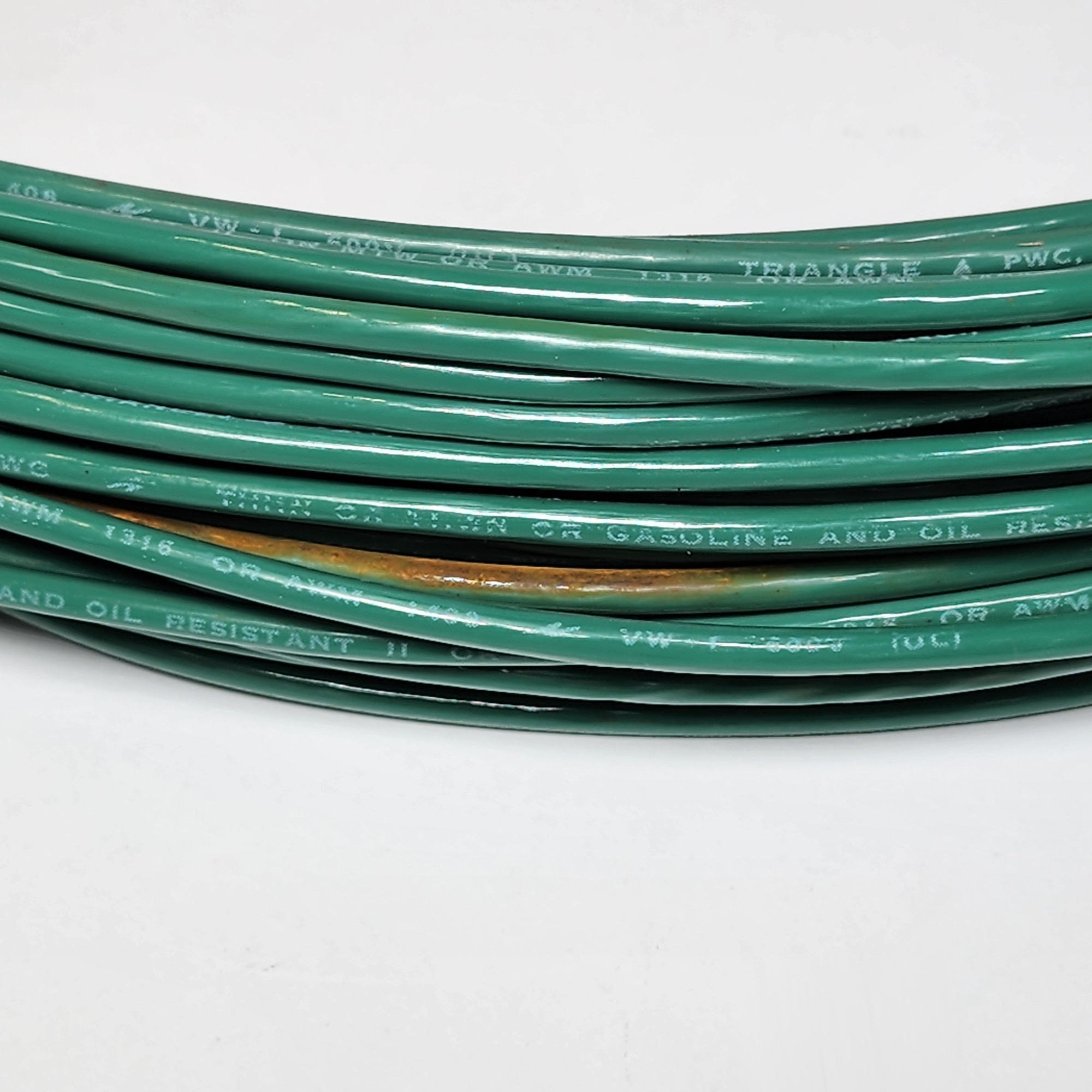 Triangle PWC 12AWG Solid Copper Wire - THHN/THWN/Gasoline/Oil Resistant ...