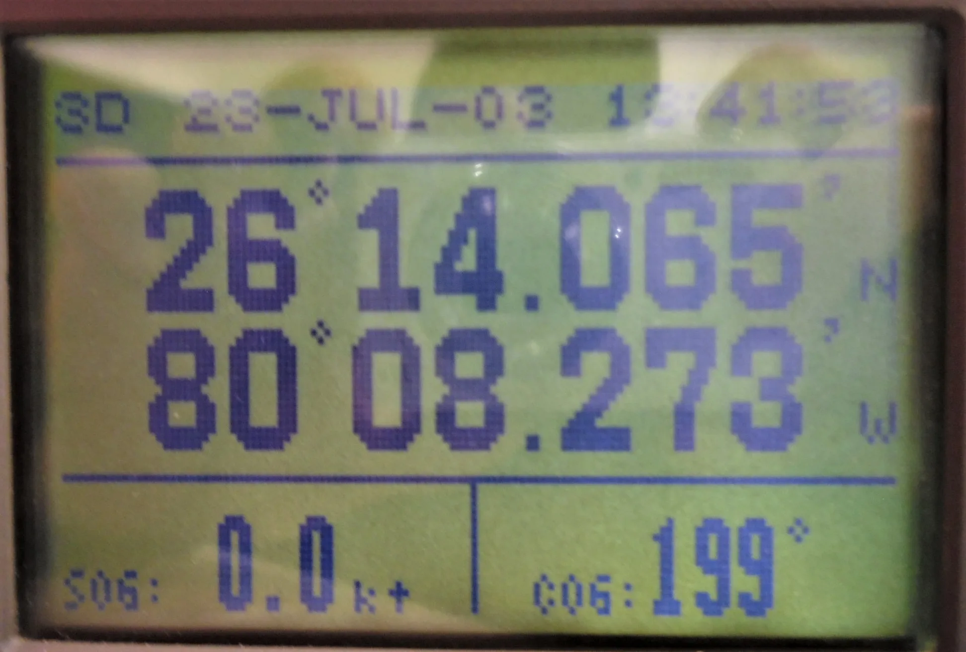 Furuno GP-37 DGPS WAAS 3.5" LCD Navigator Display *MME REFURBISHED ...