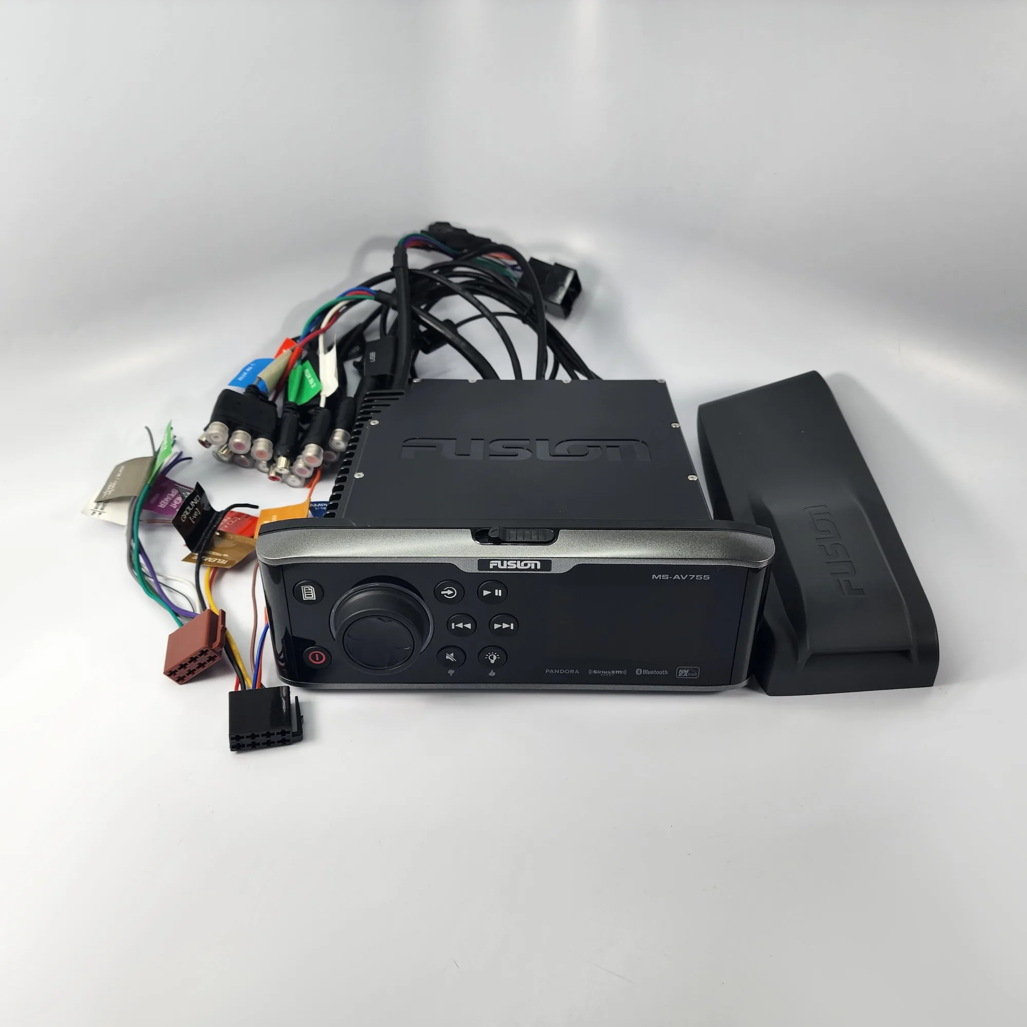 Fusion MS-AV755 AM/FM Stereo DVD/CD Player w/ Bluetooth and FusionLink ...