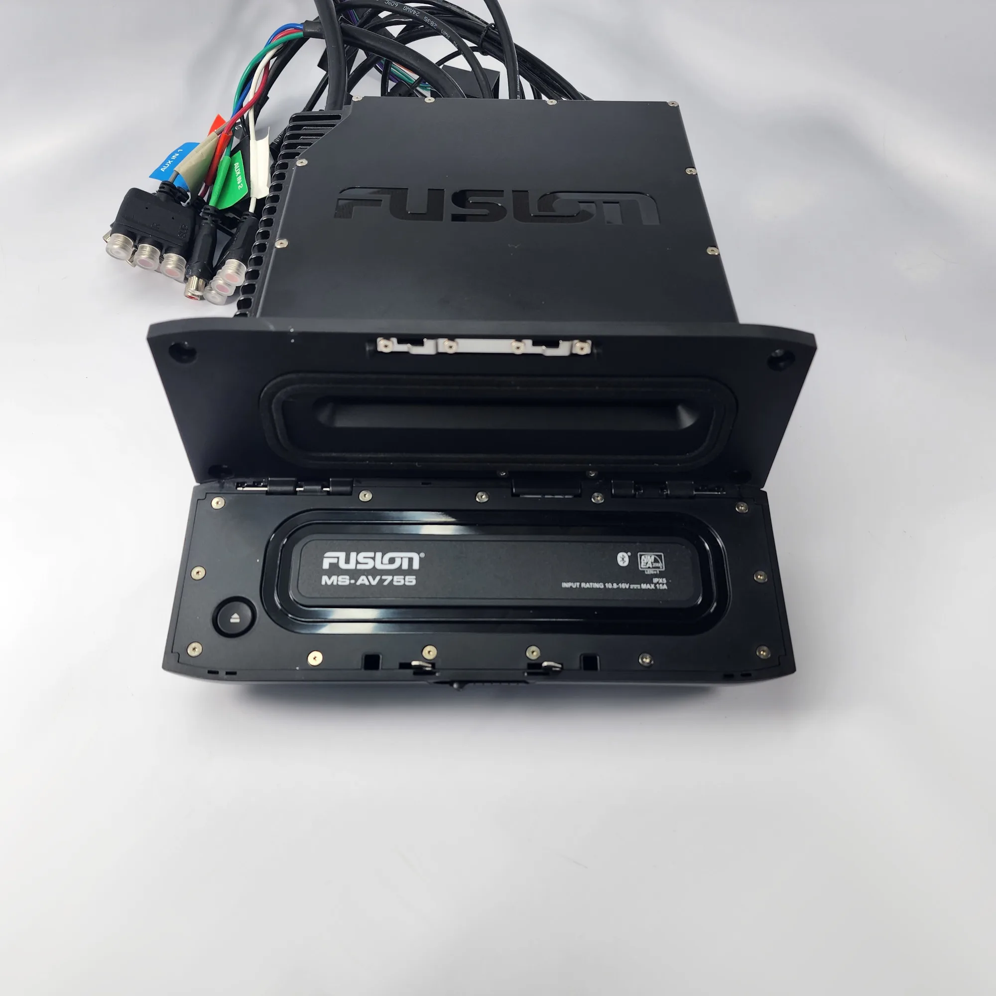 Fusion MS-AV755 AM/FM Stereo DVD/CD Player w/ Bluetooth and FusionLink ...