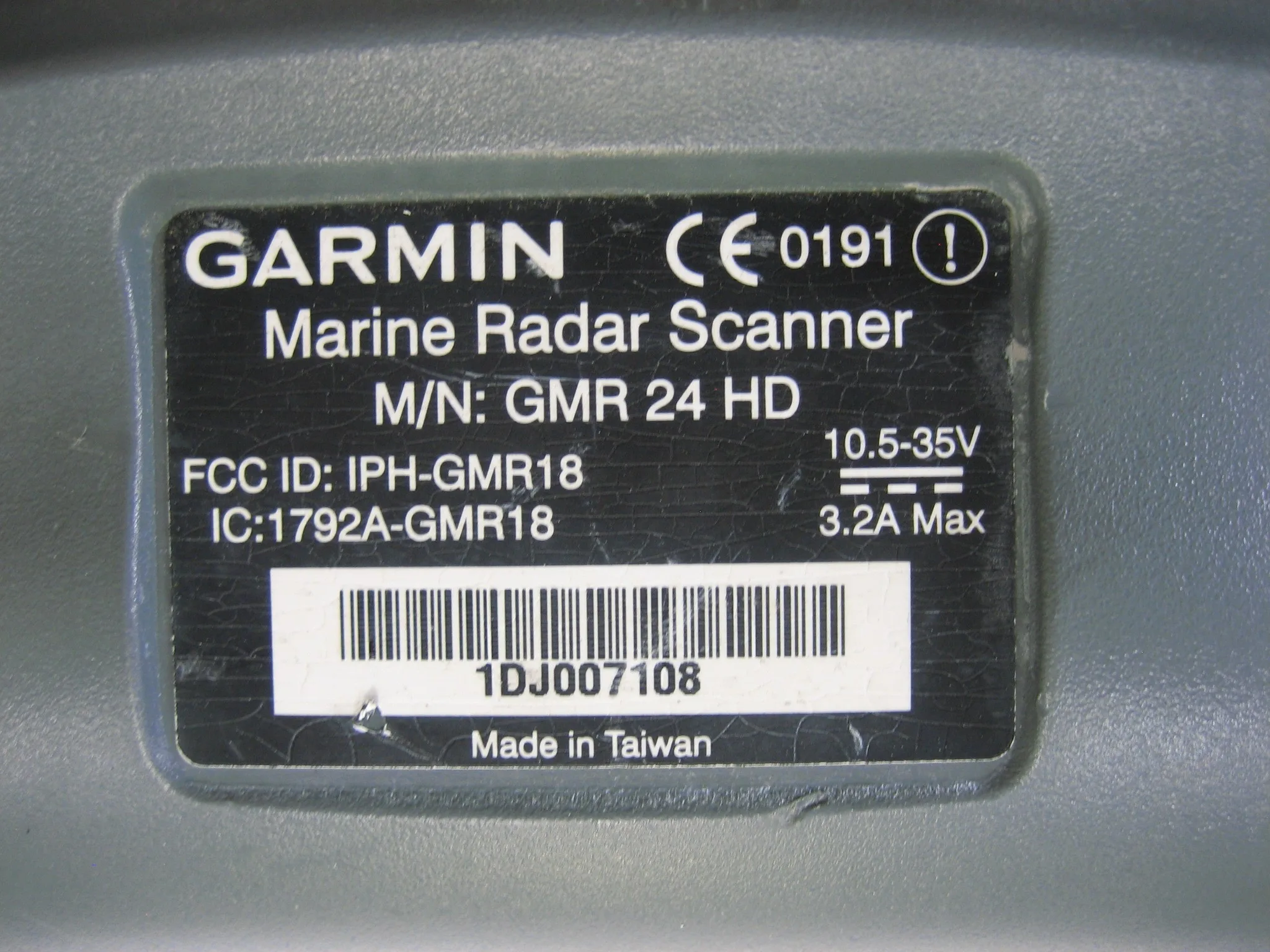 Garmin GMR24HD 4kw Radar Dome Add-On W/Cables - Tested/Updated w/90 Day ...