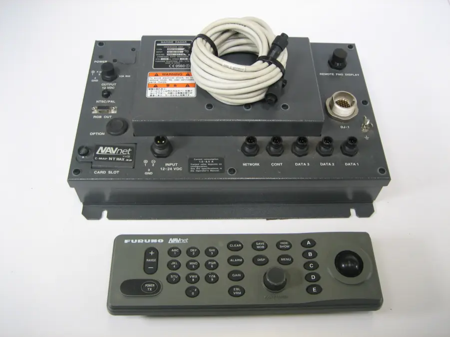 Furuno Navnet VX2 Black Box RPU-015 C-MAP Processor & Keypad - Tested ...