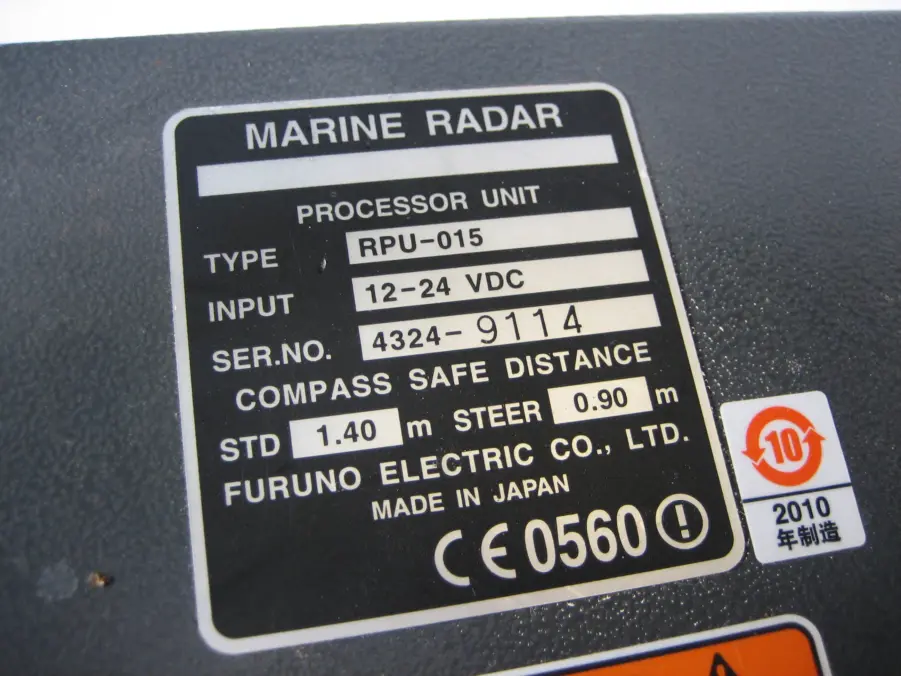 Furuno Navnet VX2 Black Box RPU-015 C-MAP Processor & Keypad - Tested ...