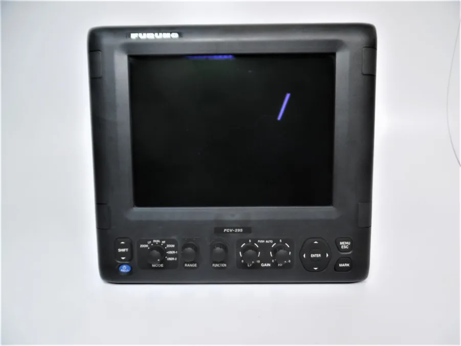 Furuno - FCV-295 - Color Screen 1,2 or 3 KW Sounder Fishfinder - TESTED ...