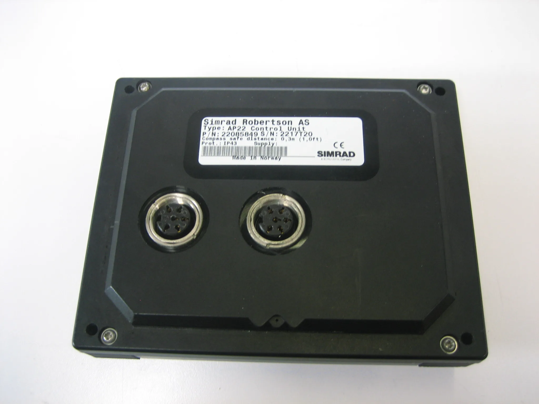 Simrad-AP22-Autopilot Control Head/Fully Tested/Great Cond./90-DAY WARR ...