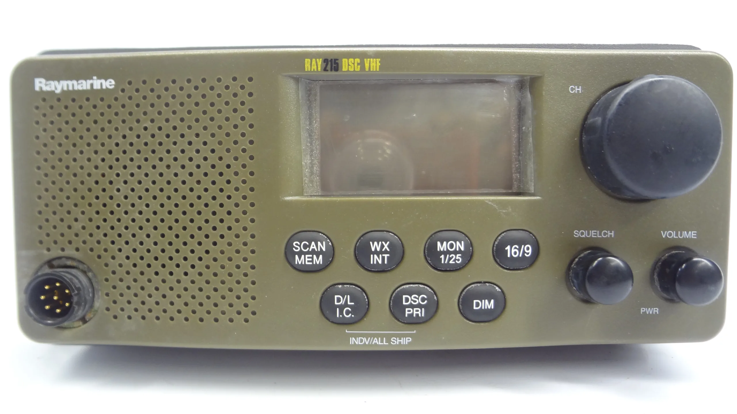 Raymarine RAY215 VHF DCS Marine Two-Way Submersible Radio Transceiver ...