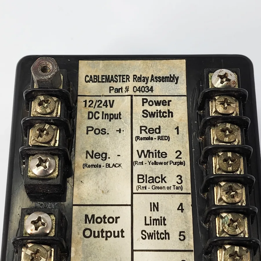Glendinning Marine 12/24VDC Cablemaster Relay Assembly PN: 04034 - Max Marine Electronics