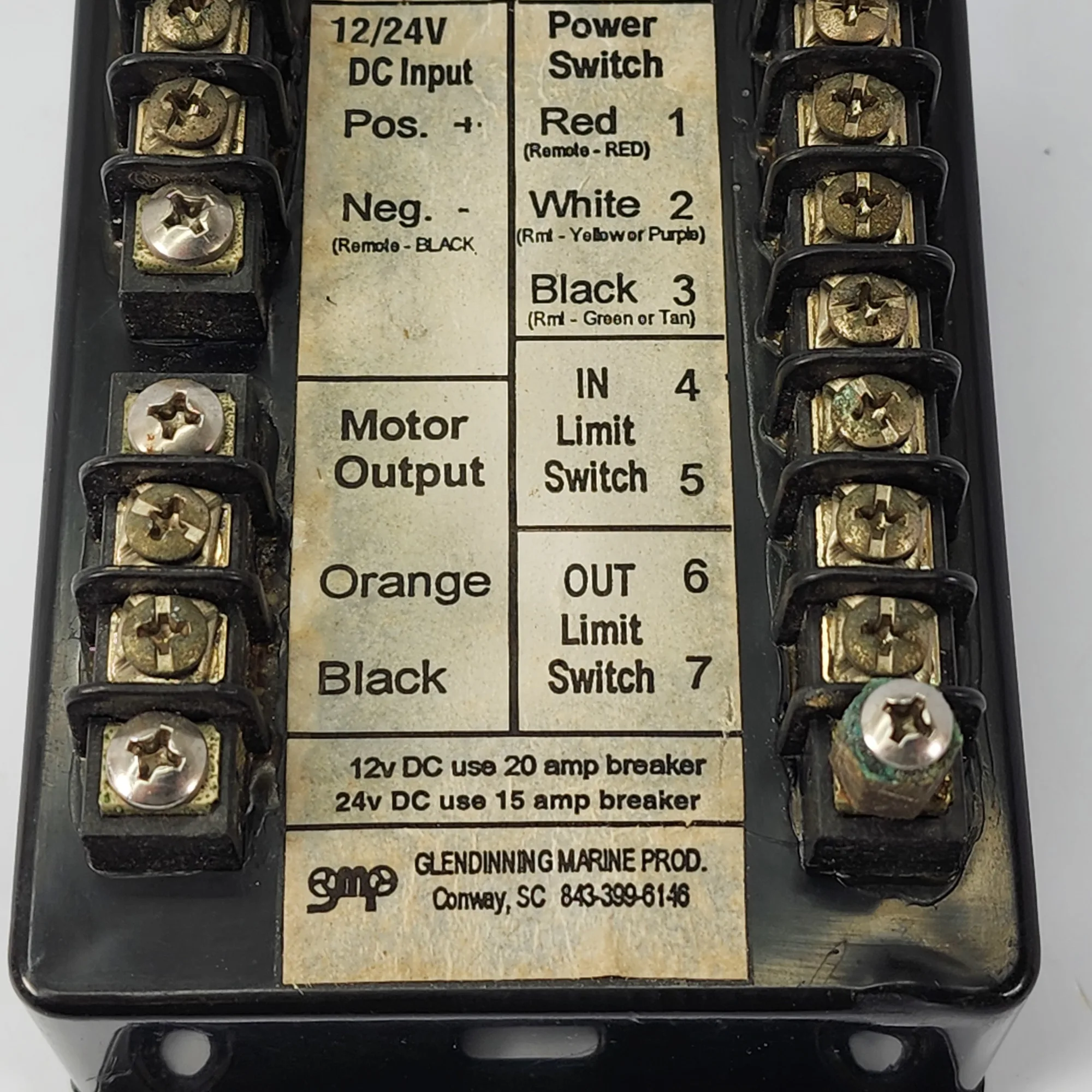 Glendinning Marine 12/24VDC Cablemaster Relay Assembly PN: 04034 - Max ...
