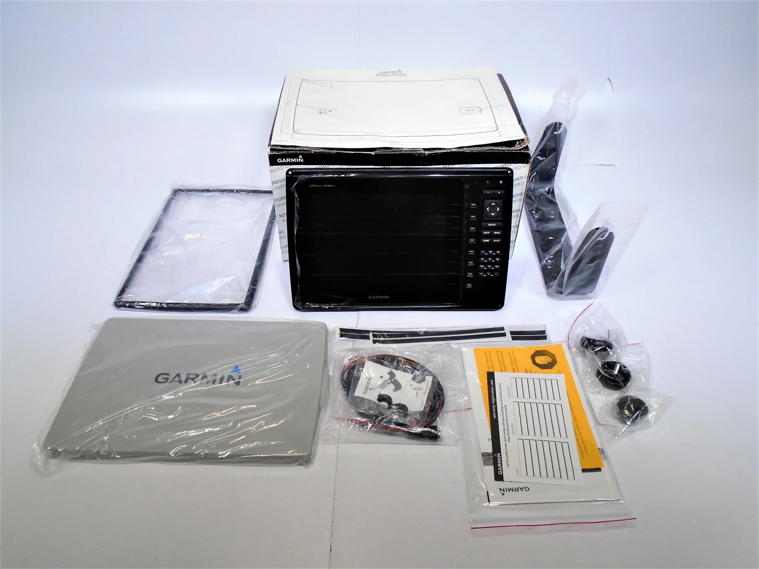 GARMIN GPSmap 1040XS MFD Display W/Suncover &Power Cable -Factory ...