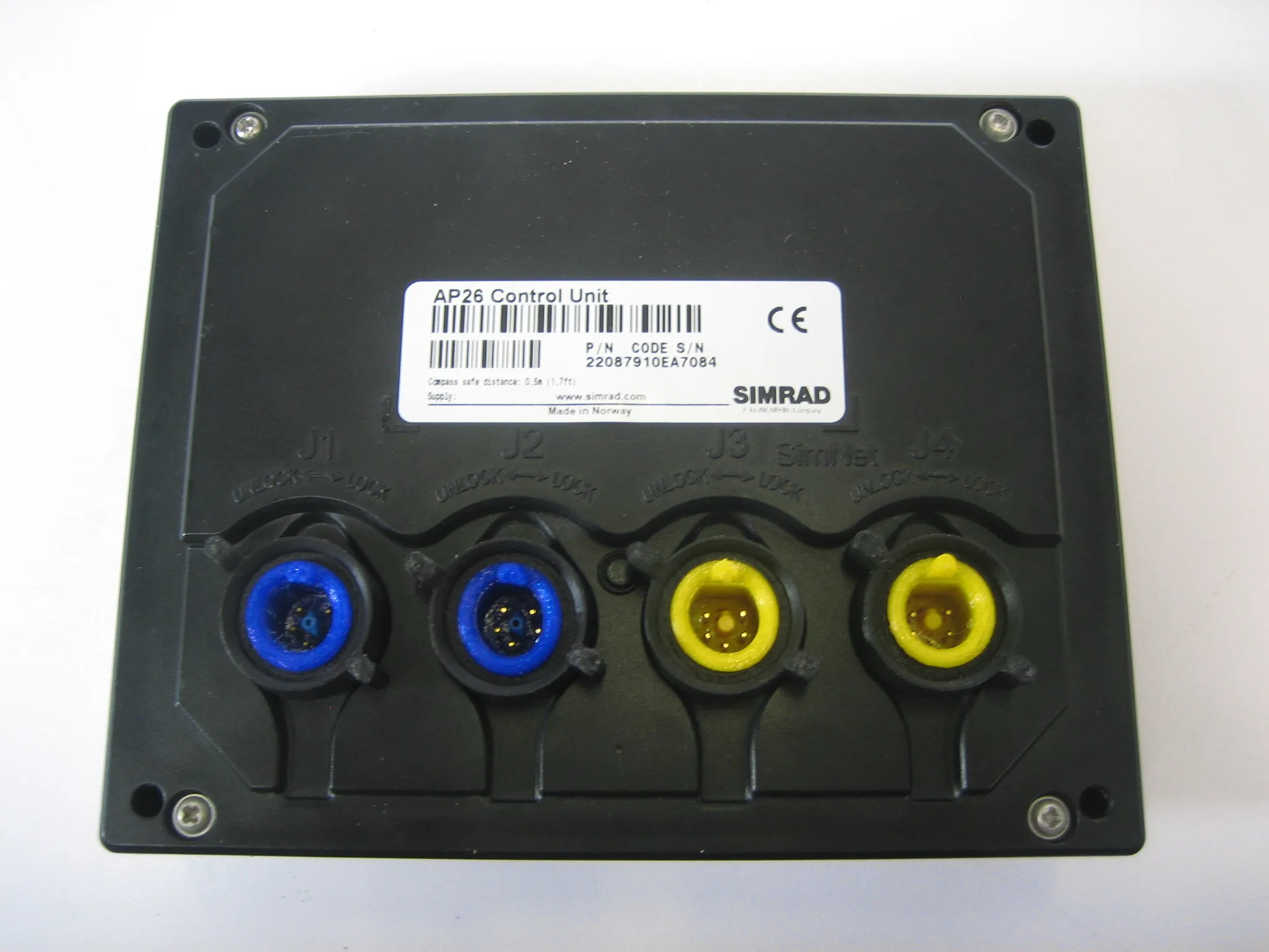 Simrad/AP26-Autopilot Control Head-22087910/Great Cond./90-DAY WARR ...