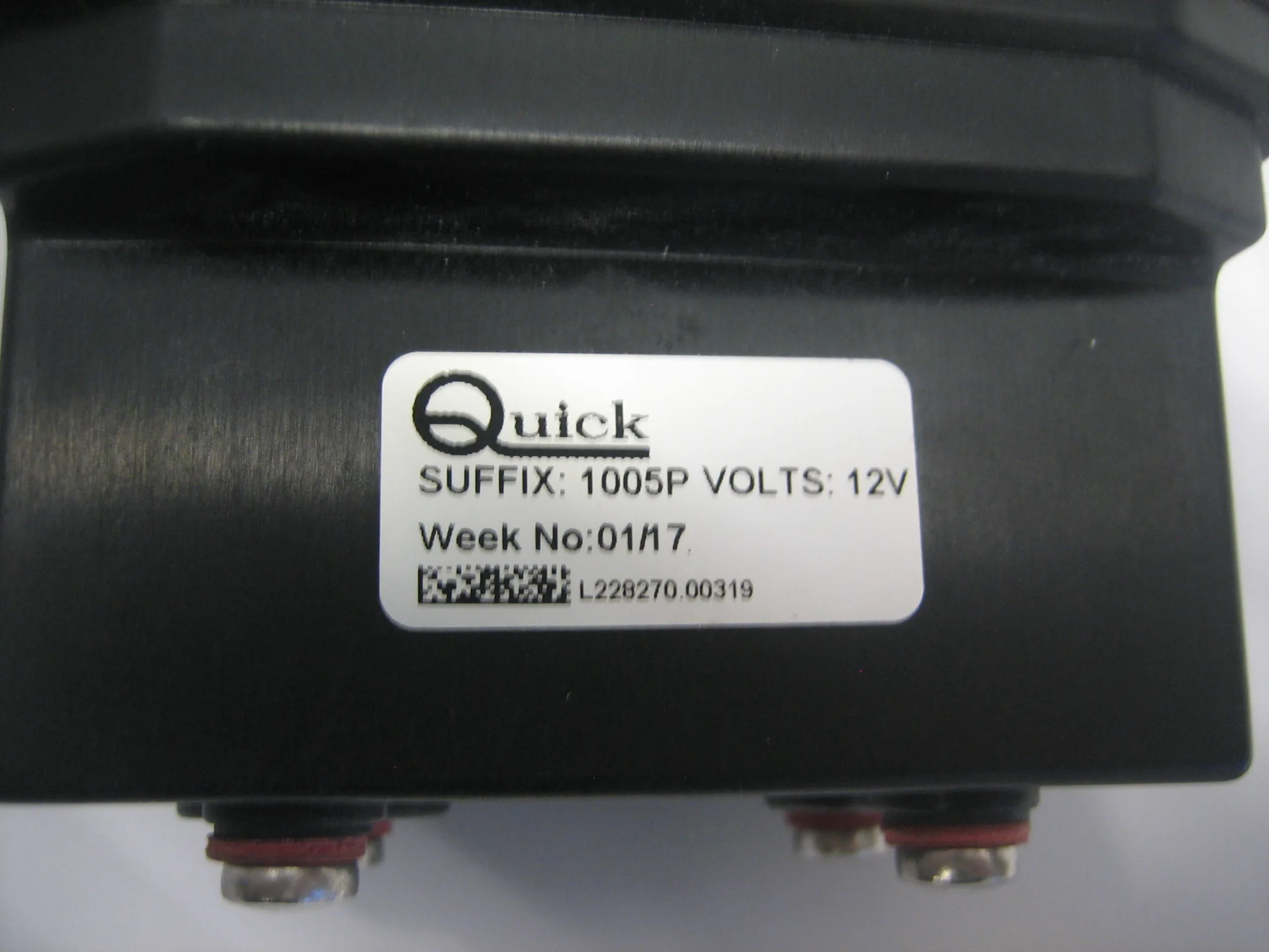 Quick T6415-12 Reversing Solenoid Contactor Unit 12v Coil *TESTED ...