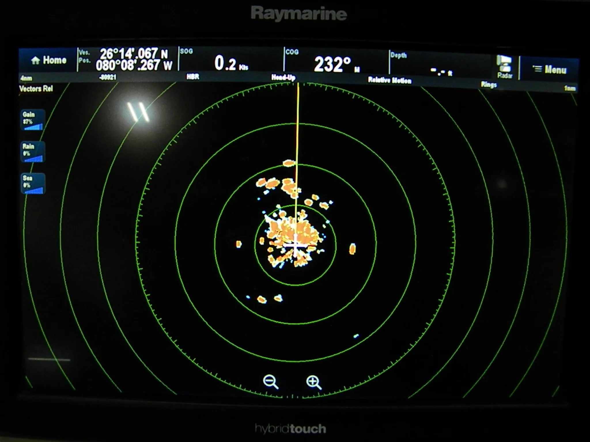 Raymarine Quantum Wireless Chirp Radome Q24C -E70210- Tested- 90 Day ...