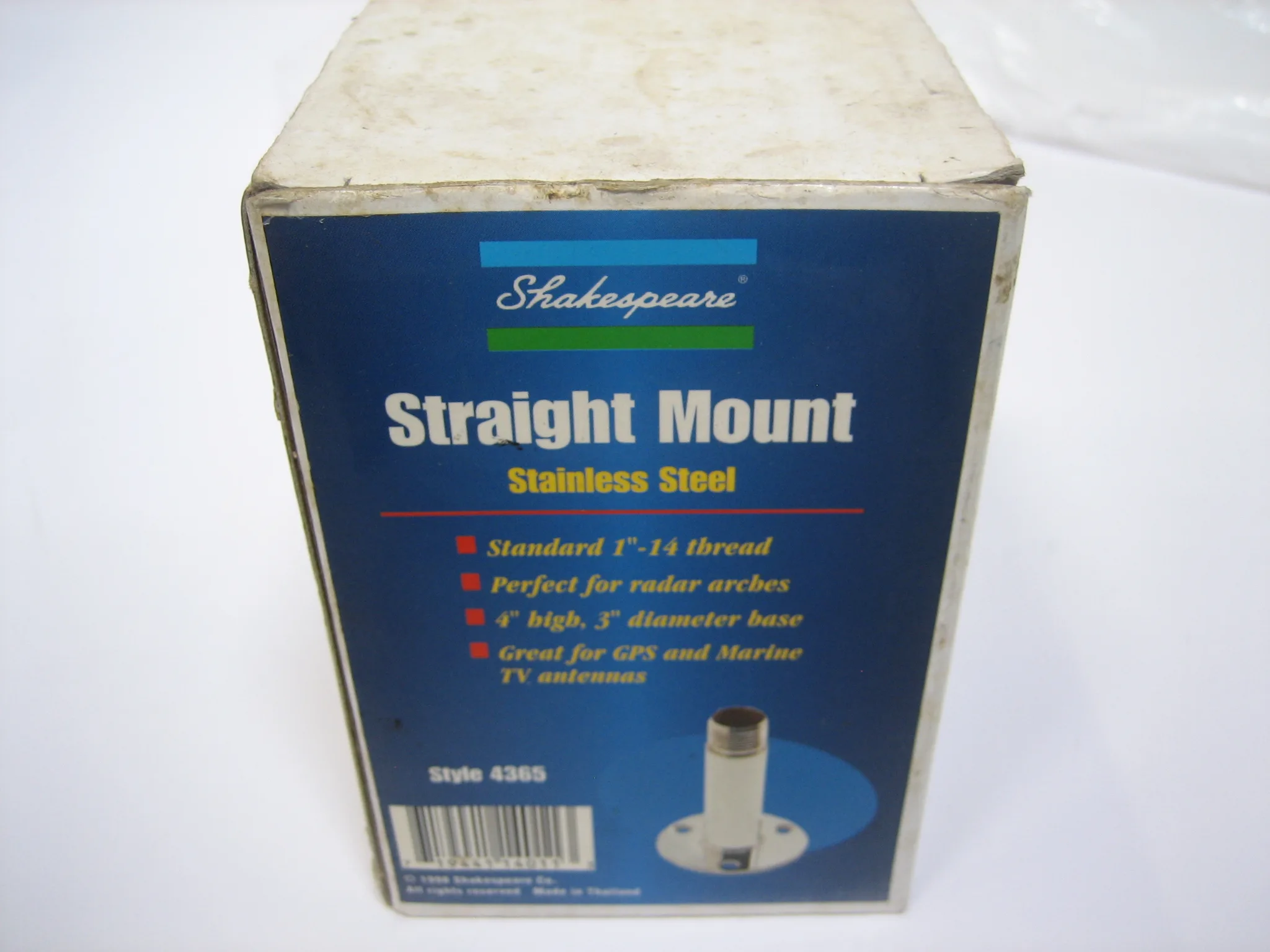 Shakespeare 4365 Straight Mount Stainless Steel - *NEW - Max Marine ...