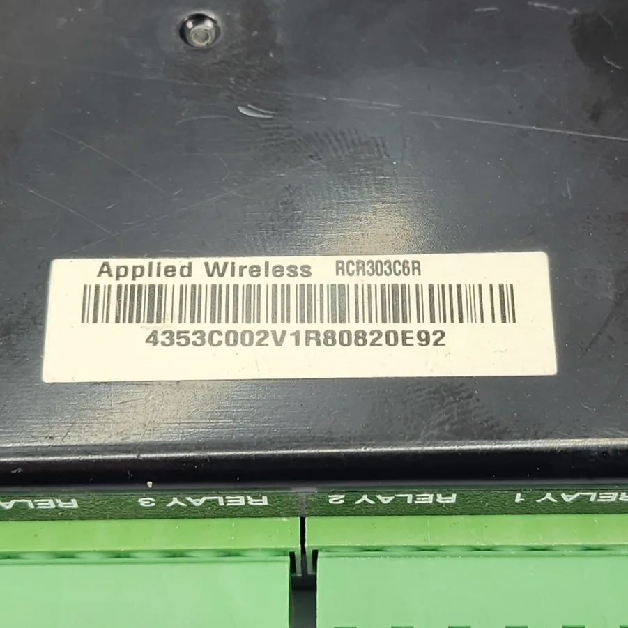 Applied Wireless RCR303C6R 6-Ch C-Series Remote Control Receiver with 10A Relays - Max Marine ...