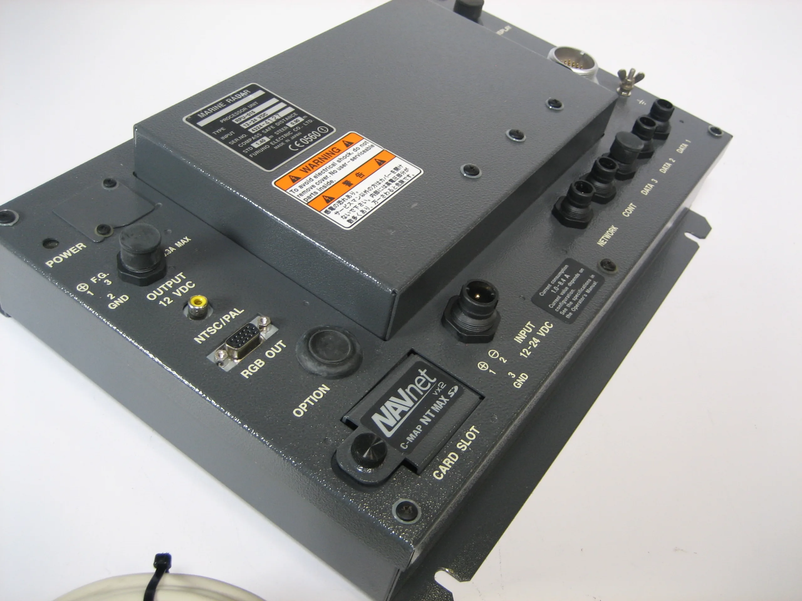 Furuno Navnet VX2 Black Box RPU-015 C-MAP Processor & Keypad - Tested ...