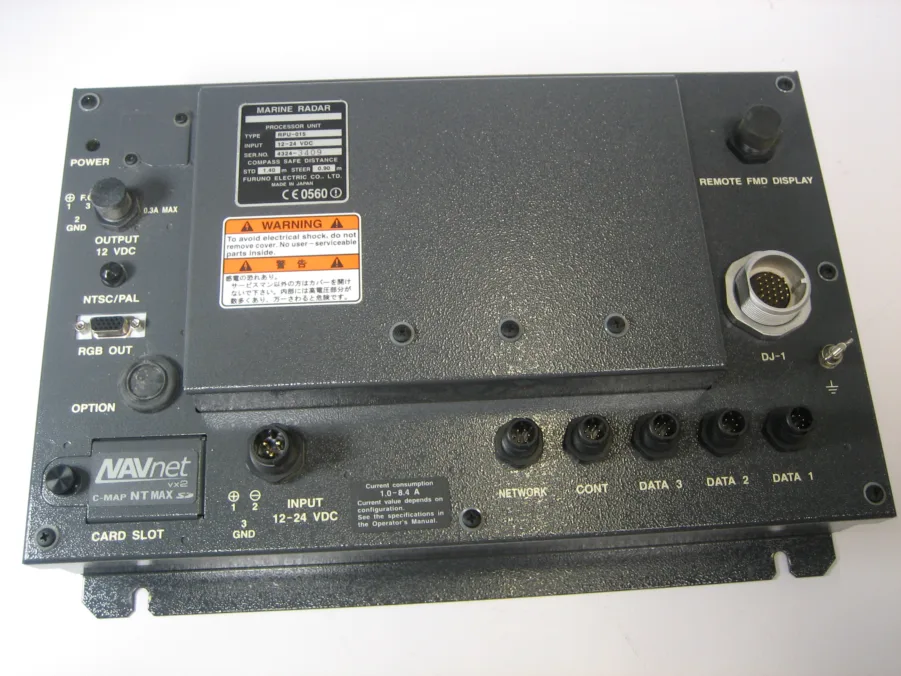Furuno Navnet VX2 Black Box RPU-015 C-MAP Processor -Tested - Max ...