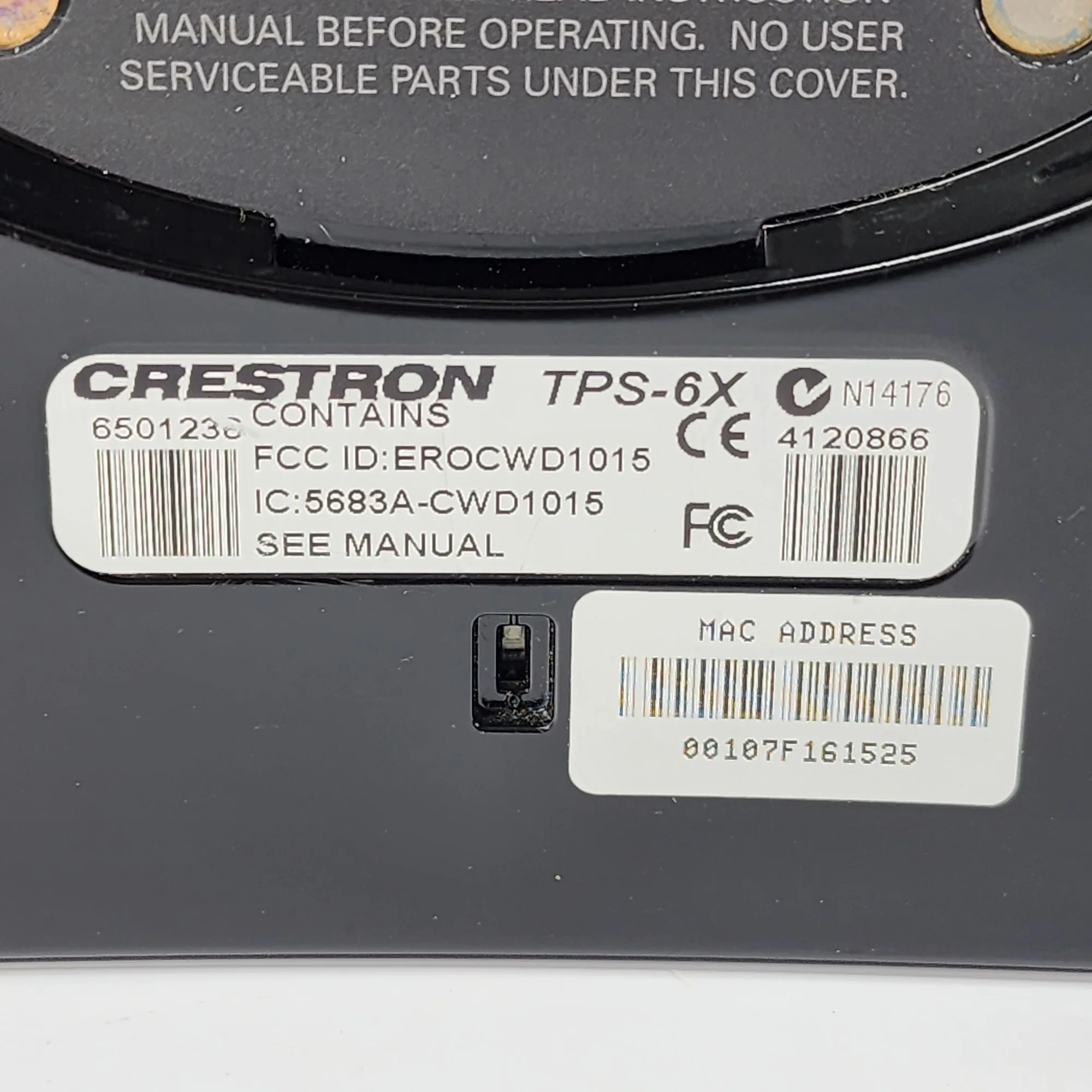 Crestron TPS-6X Isys 5.7" Wireless Touchscreen - No Dock or PSU -FOR ...
