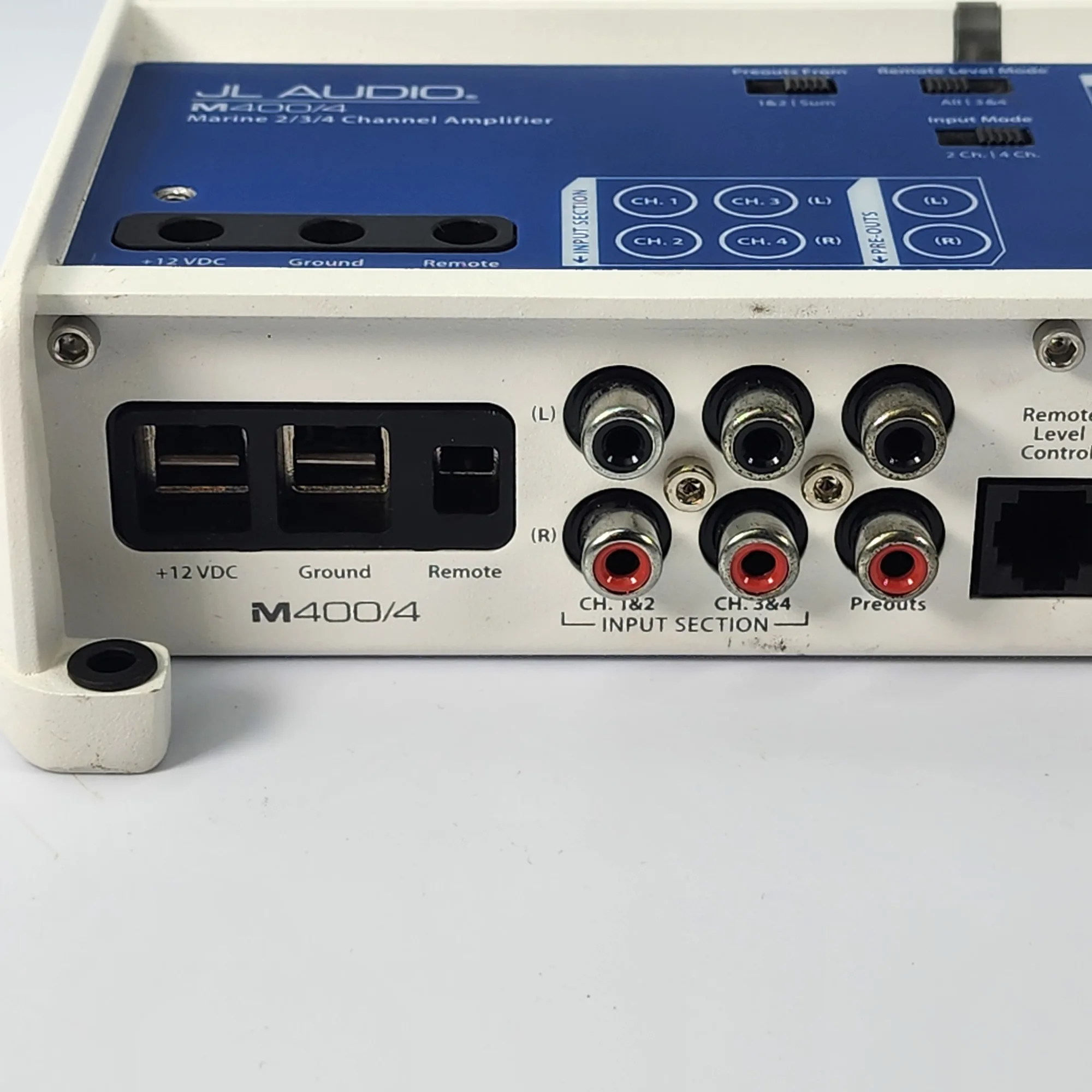 JL Audio M400/4 4-Channel Marine Amplifier - 75 Watts RMS x 4 - TESTED ...