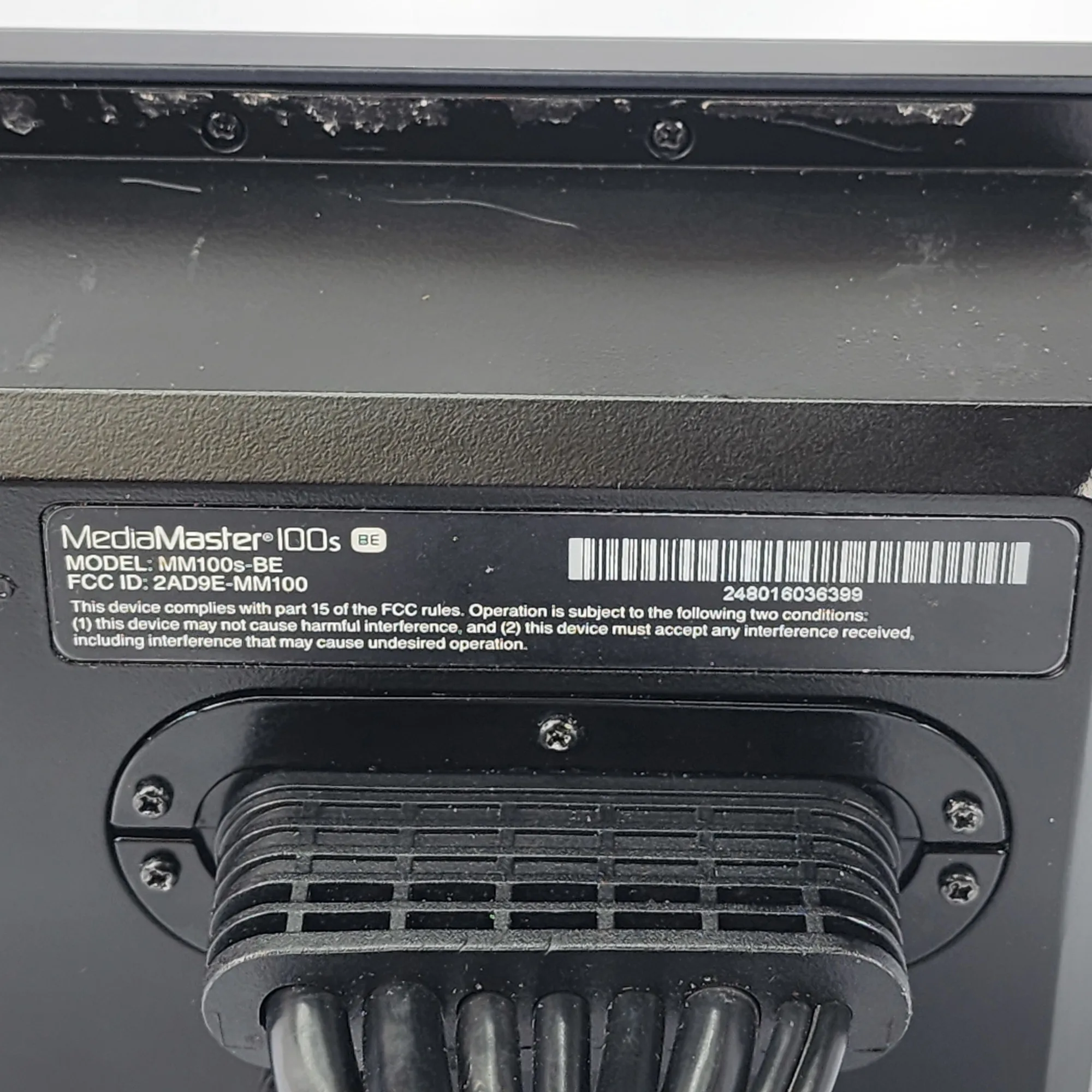 JL Audio MM100s-BE MediaMaster 100s w/ Cover - For Parts/As-Is *See ...