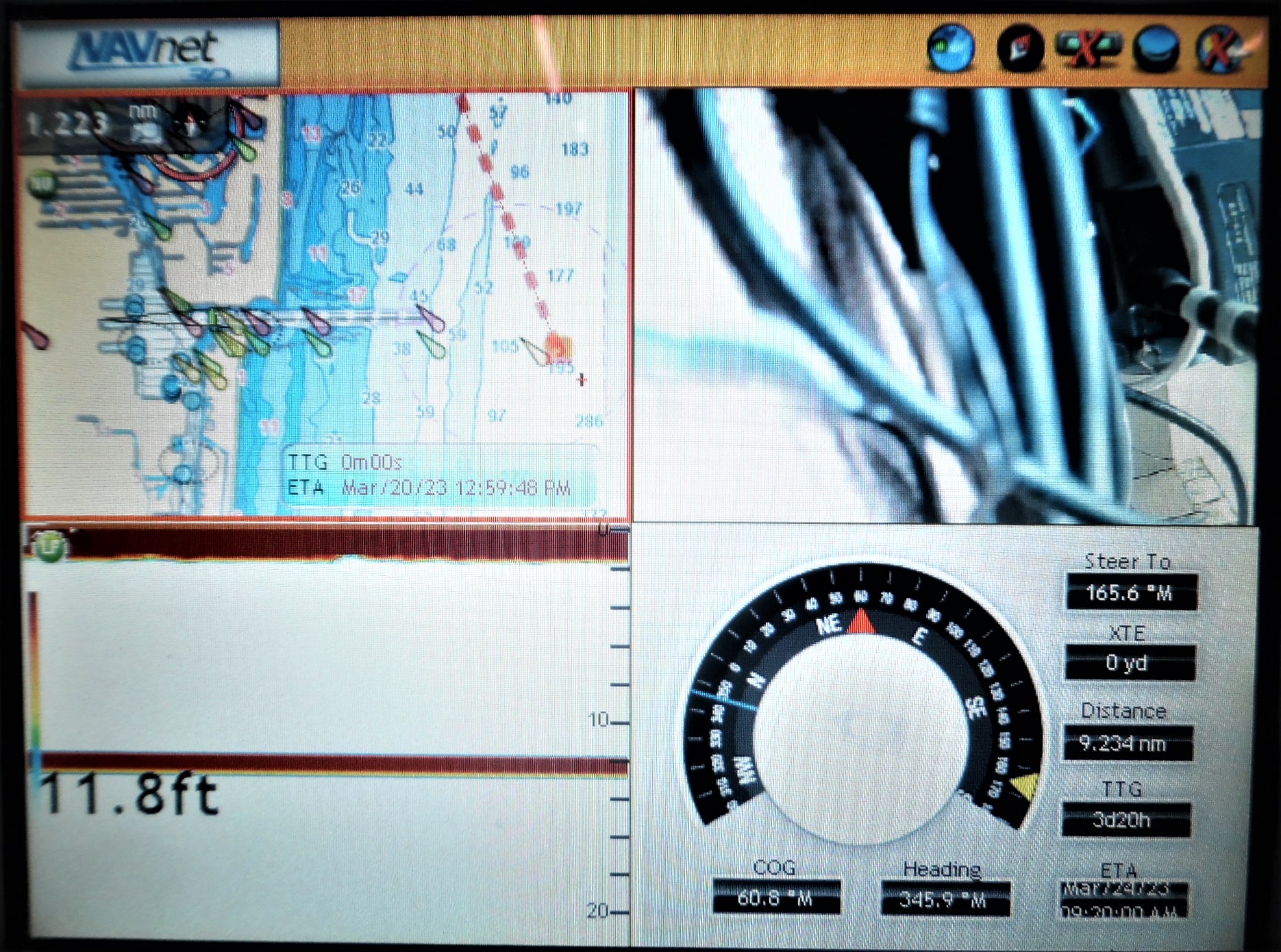 Furuno - NavNet 3D - MFD8 - 8" Display - Great Condition - Tested ...