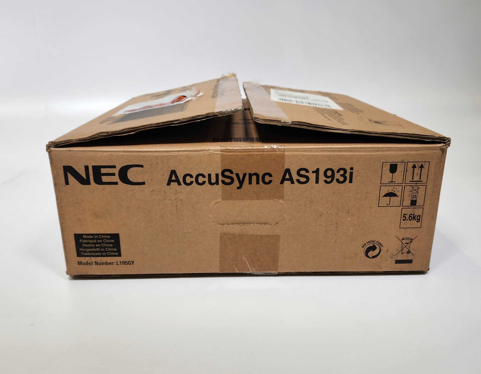 NEC AccuSync AS193i 19" LED-Backlit Desktop Widescreen IPS LED Monitor ...