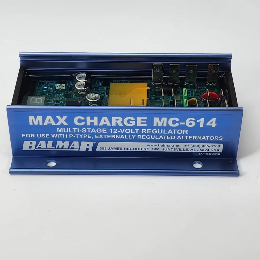 Balmar Max Charge MC-614 Multi-Stage 12V Regulator - MC-614-H - Max Marine Electronics