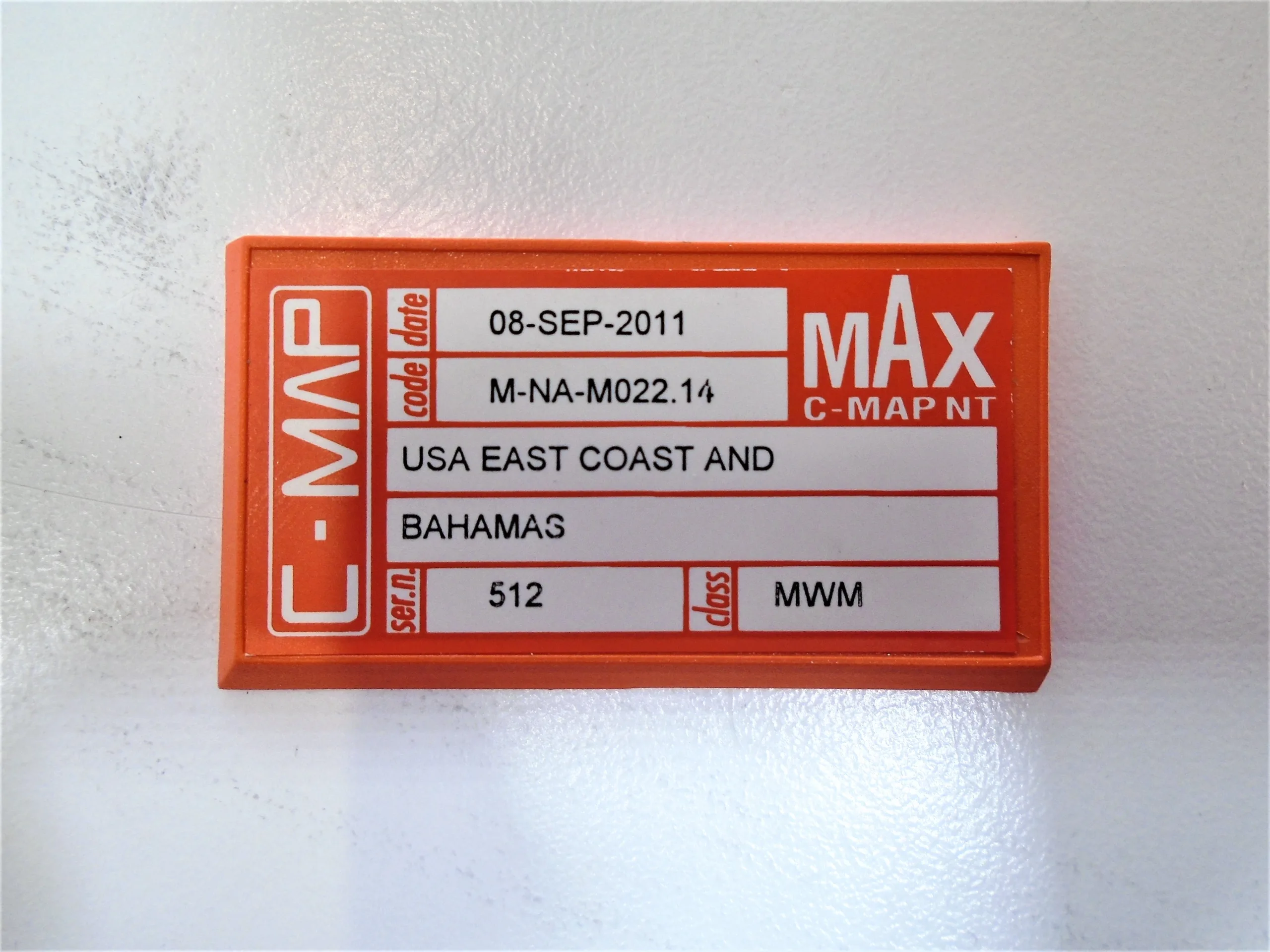 C-Map NT MAX C-card Format NA-M022.14 USA East Coast & Bahamas 08 Sep ...